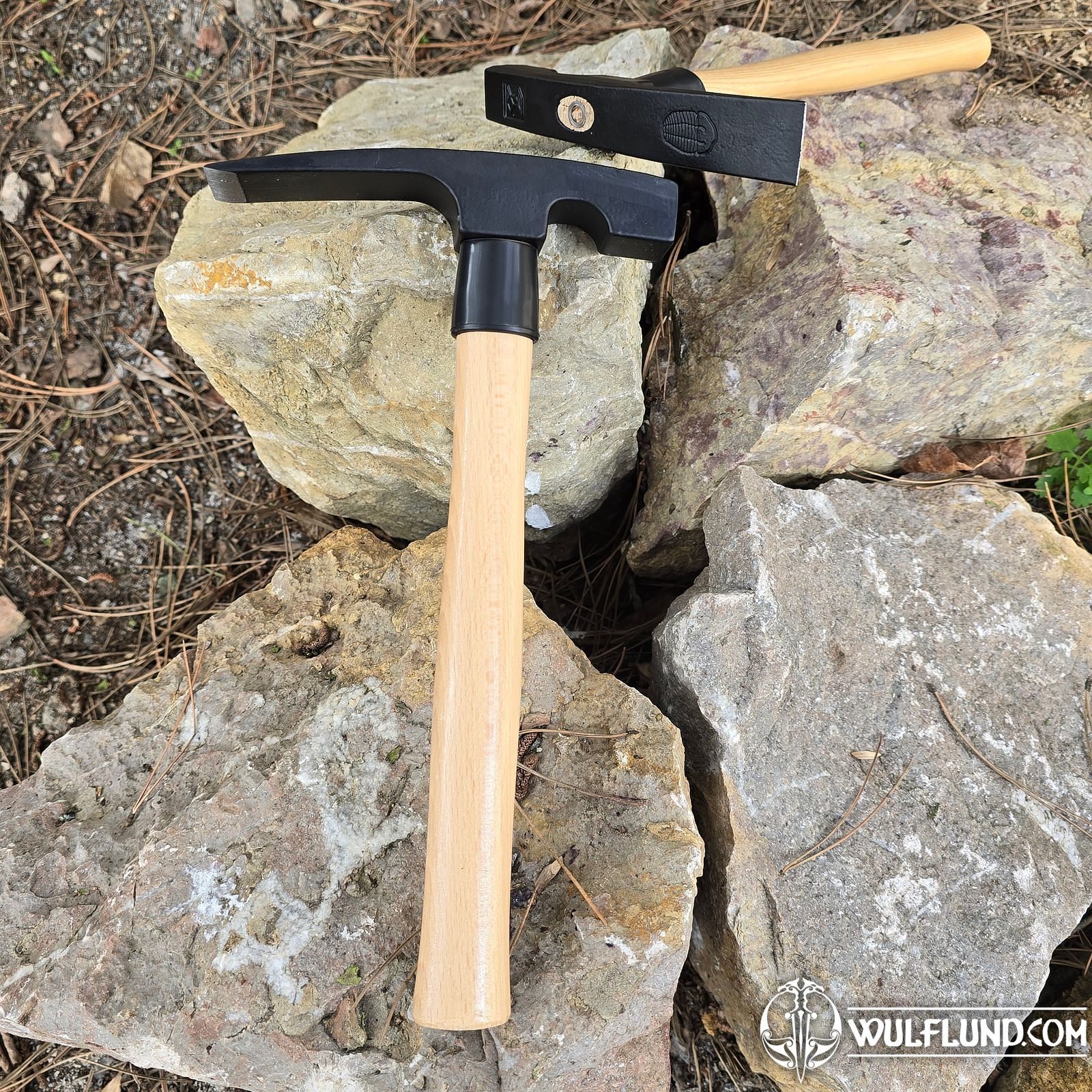 PALEONTOLOGICAL ROCK HAMMER - Trilobite rock hammers Archeology, Geology, Crafting, Camping and ...