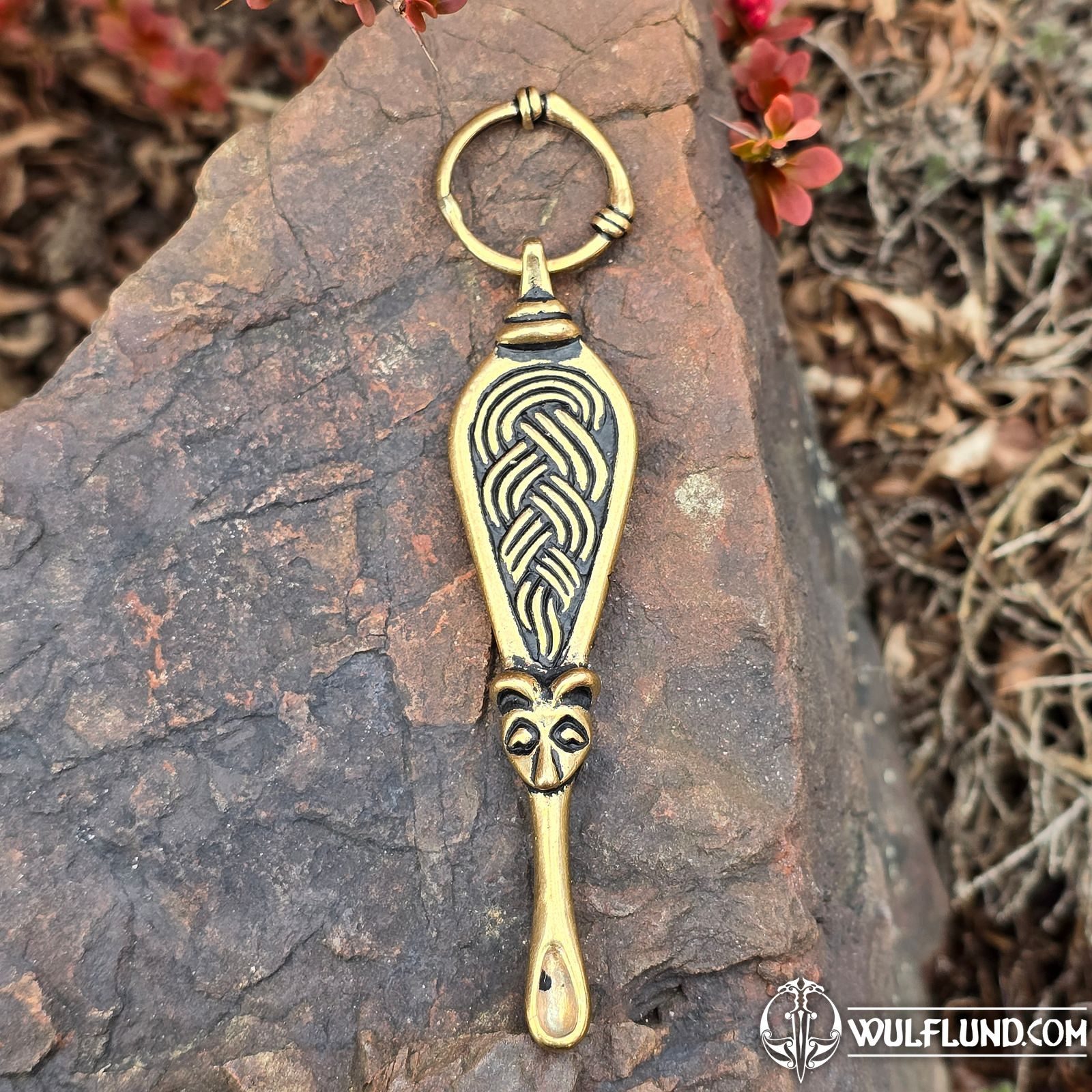 Viking Ear Spoon by Björkö Brooches Bronze jewellery, Jewellery Wulflund