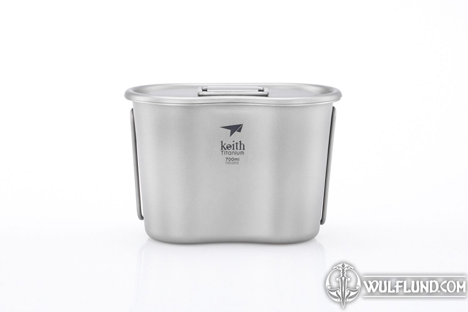 Ti3060 Titanium Canteen Mess Kit Titanium equipment Bushcraft, Camping ...