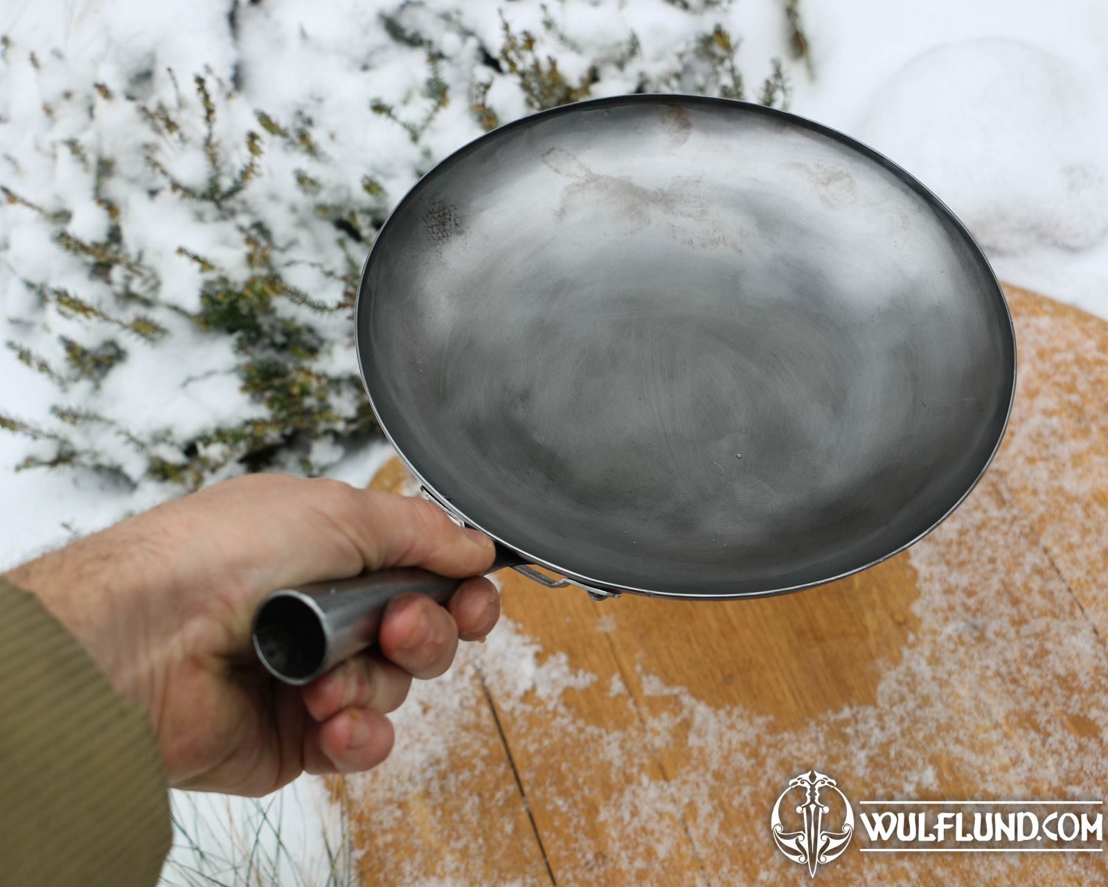 OUTDOOR PAN 23 cm with fork handle, Perunika system for BUSHCRAFT ...