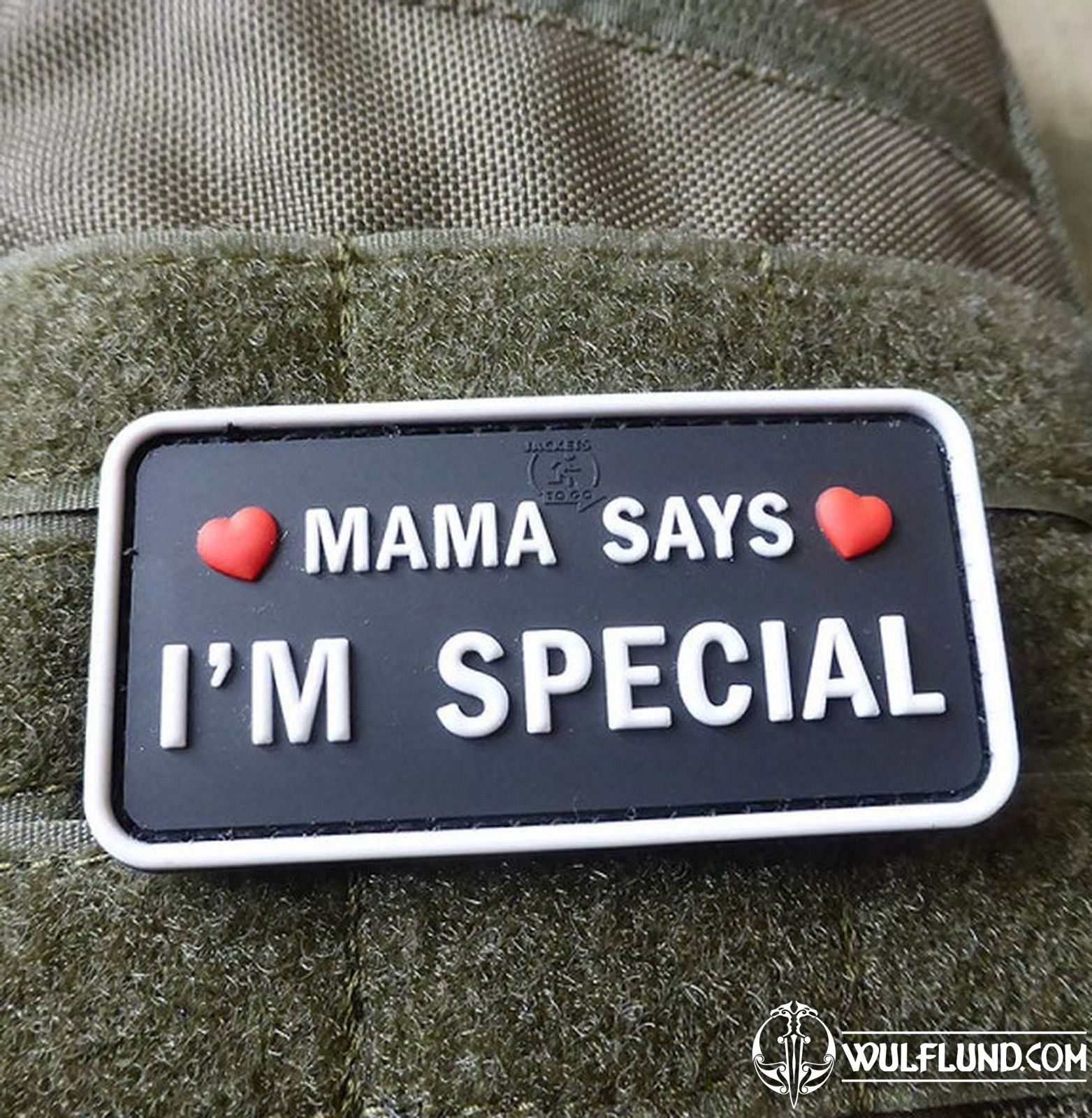 MAMA SAYS - I´M SPECIAL Patch, SWAT 3D Patch military patches Accessories, Fashion Wulflund