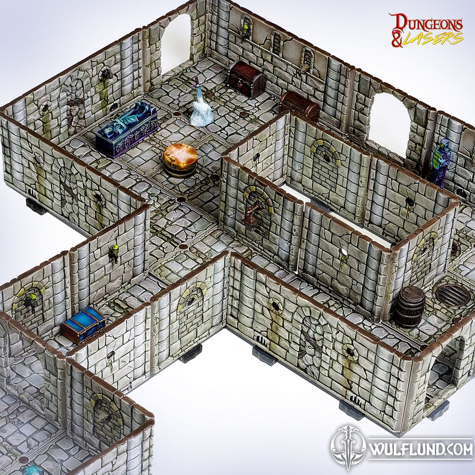 Dungeons & Lasers: Fantasy Starter Set Archon Studio Wargaming, Games ...
