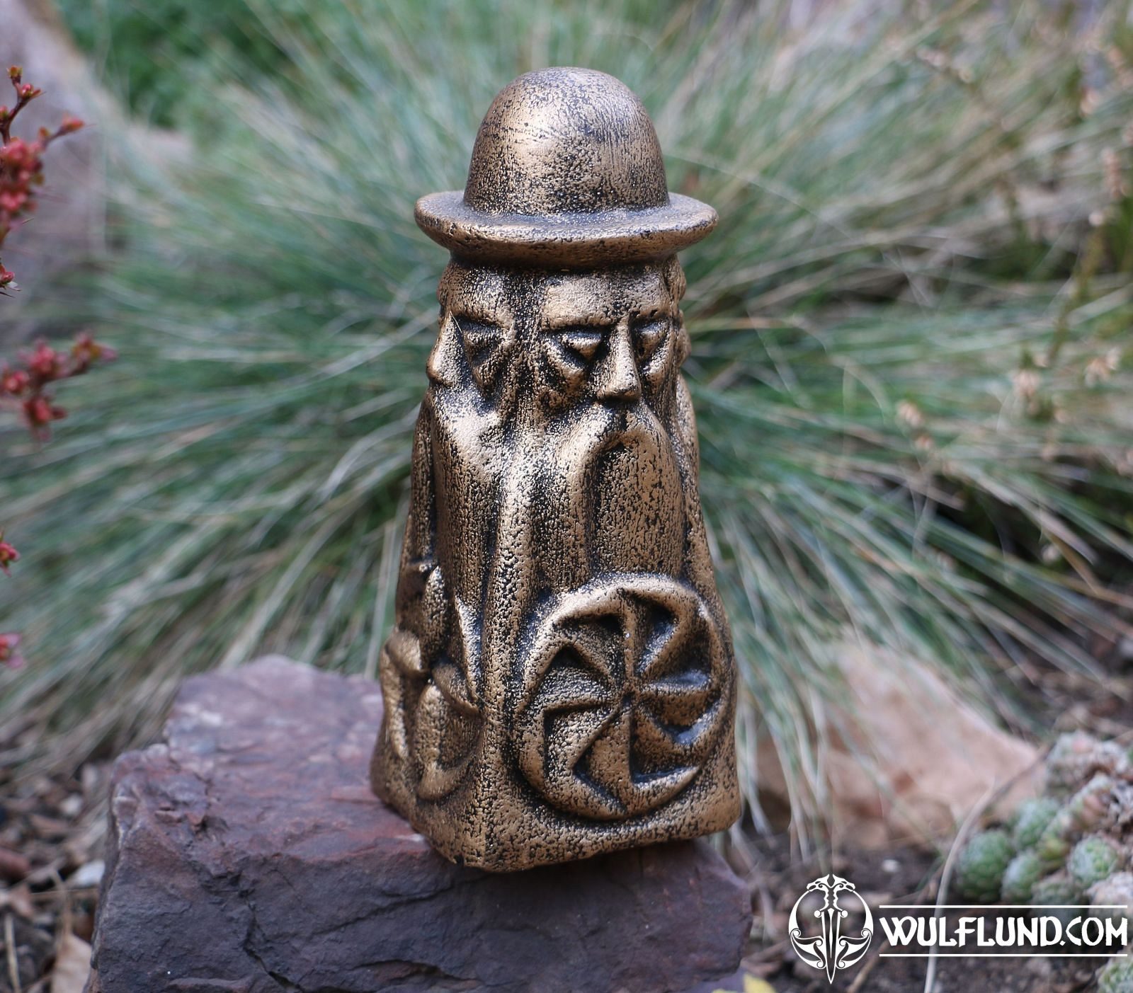 SVETOVID, the Slavic statue of Rod slavic statues, Bohemia, Moravia ...