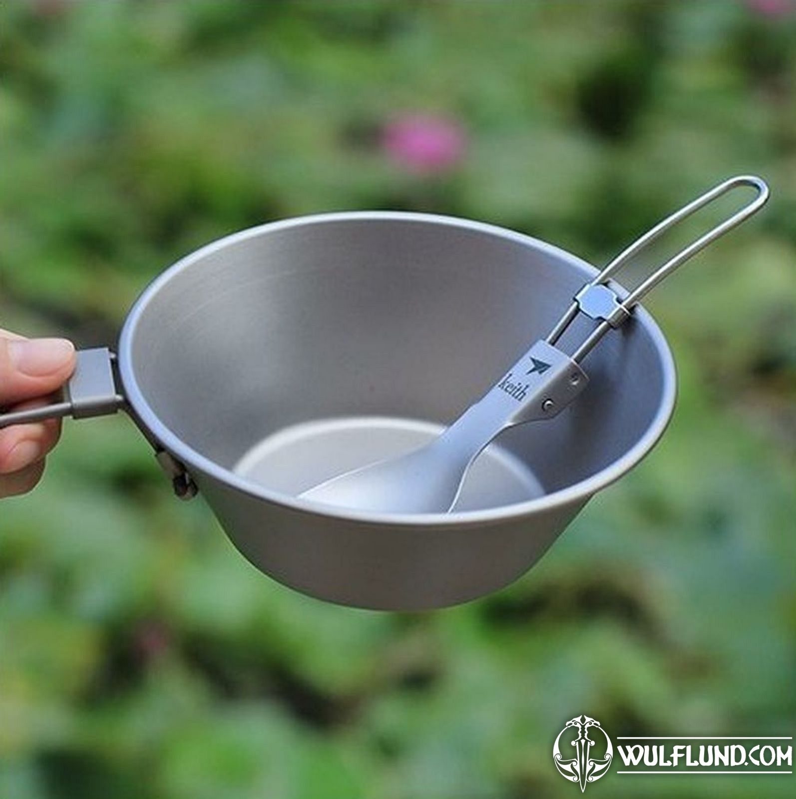 Titanium Bowl 300ml KEITH Titanausrüstung Bushcraft, Lagerleben und ...