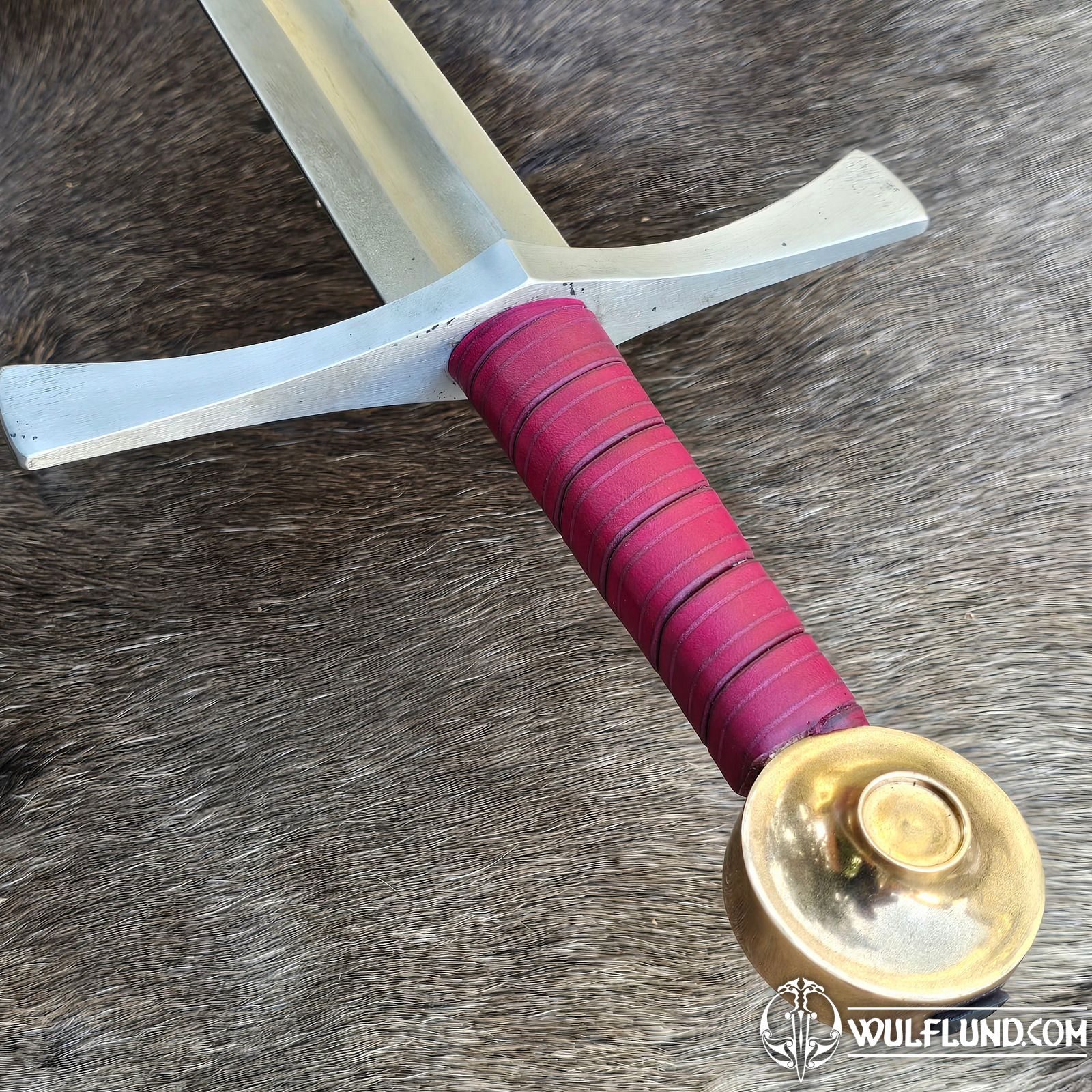HUBALD, medieval one-handed sword, blunt Drakkaria Medieval swords ...