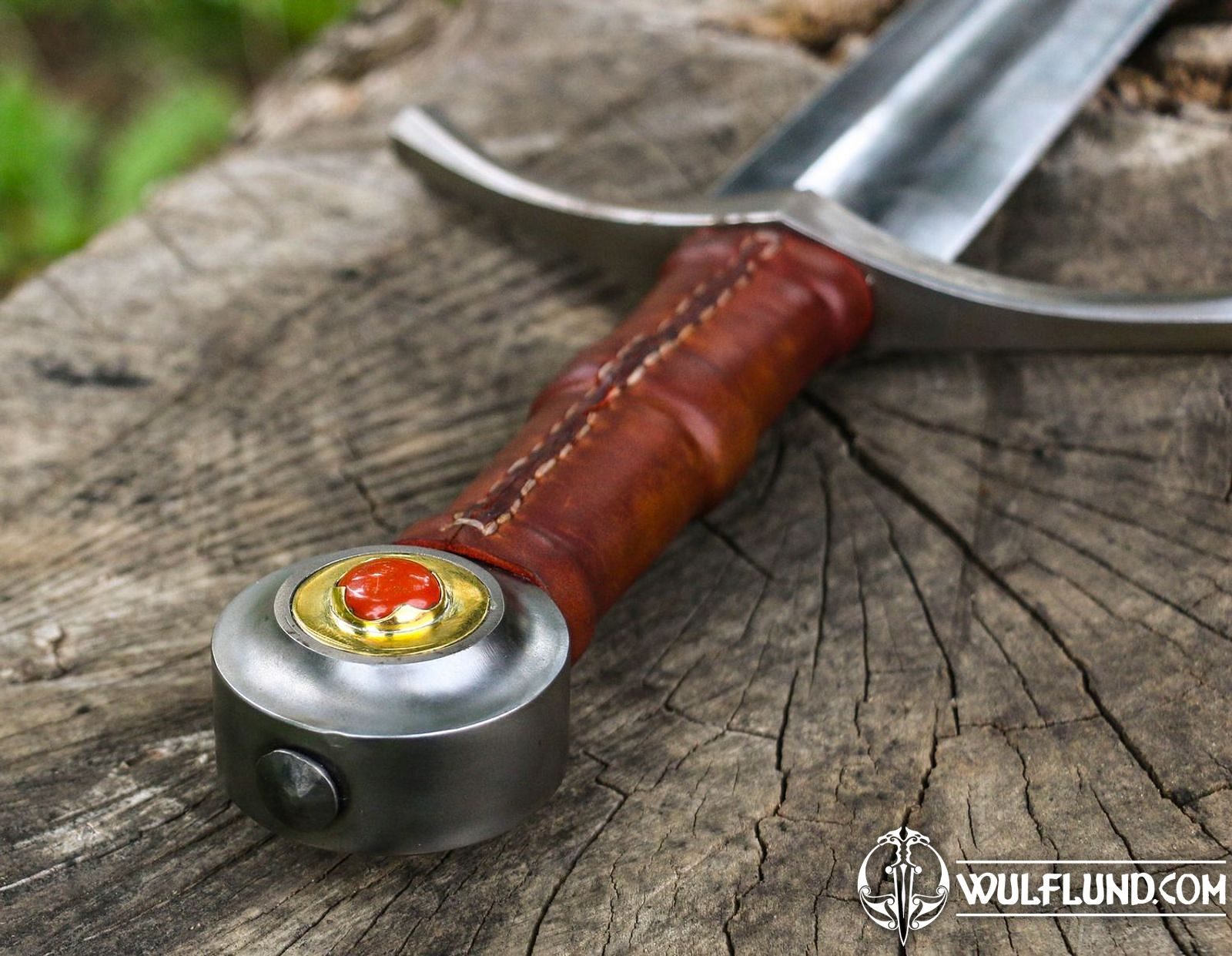 CAROLUS REX, medieval sword forged, sharp replica Drakkaria Medieval ...