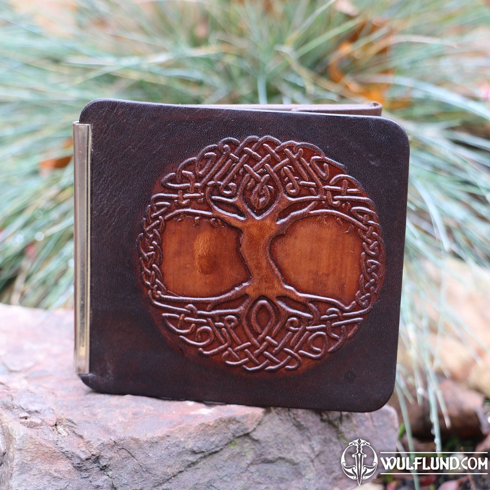 CELTIC TREE, leather wallet Leather Wallets Leather Products Wulflund