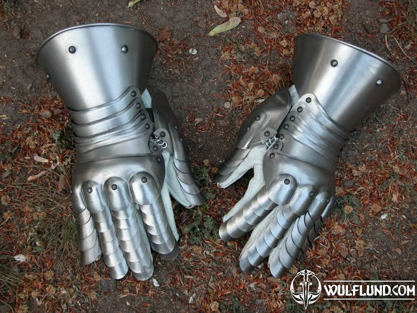 German Gothic Plate Gauntlets Gauntlets Armor Parts, Armour Wulflund