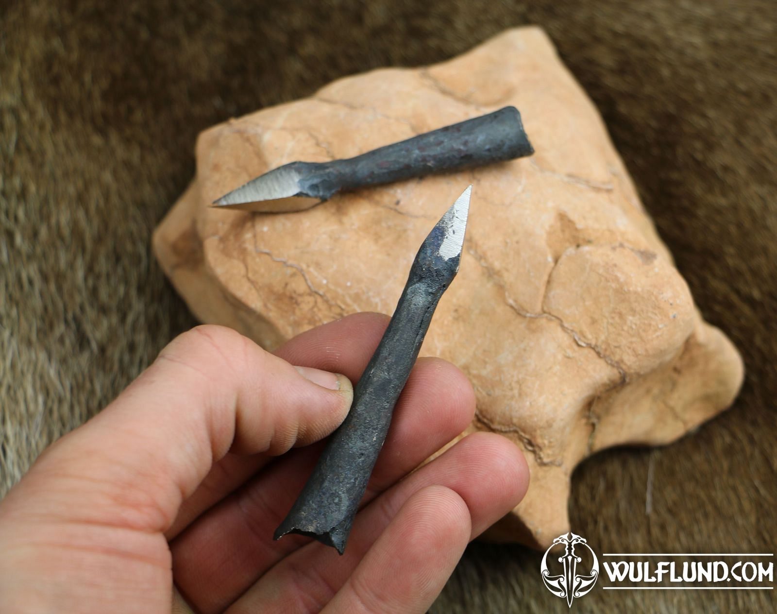 ARROWHEAD Medieval Bodkin point, steel Flèches archery, Weapons Wulflund