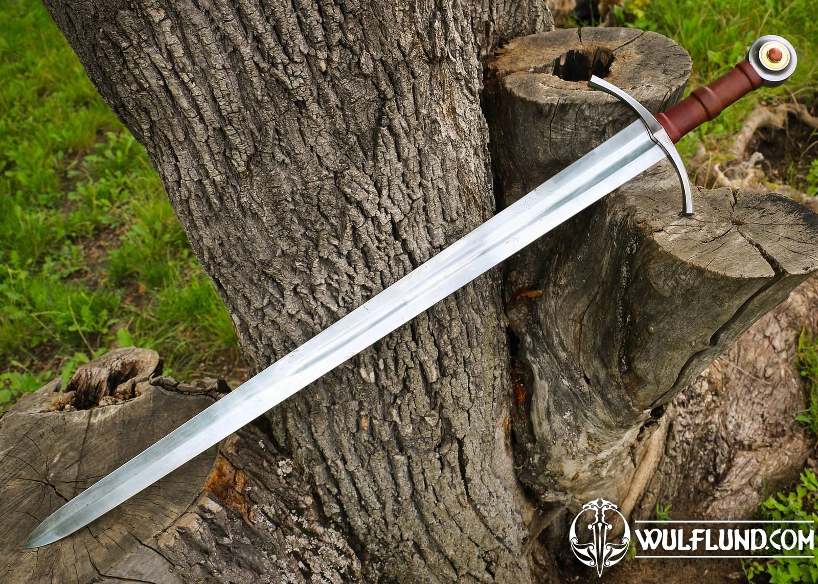 CAROLUS REX, medieval sword forged, sharp replica Drakkaria Medieval swords Swords, Weapons Wulflund