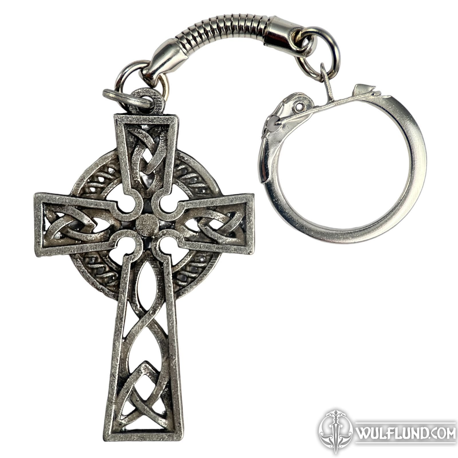 CELTIC CROSS, keychain Drakkaria keychains Jewellery Wulflund