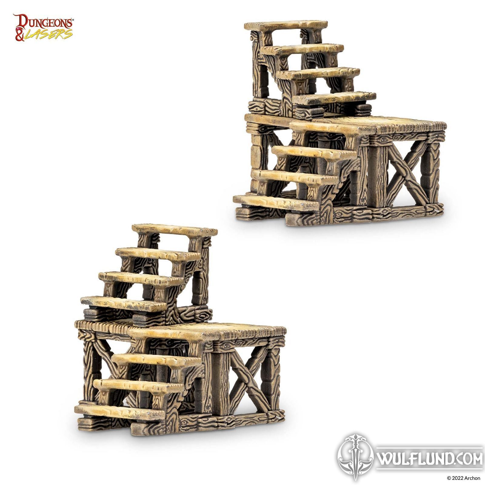 Dungeons & Lasers: Stairs pack Archon Studio Wargaming, Jeux et livres ...