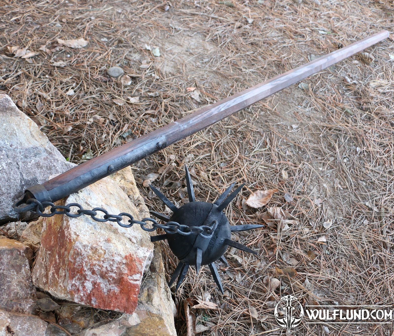 HUSSITE BALL-AND-CHAIN FLAIL, Hussite weapon, replica Arma Epona Blunt ...