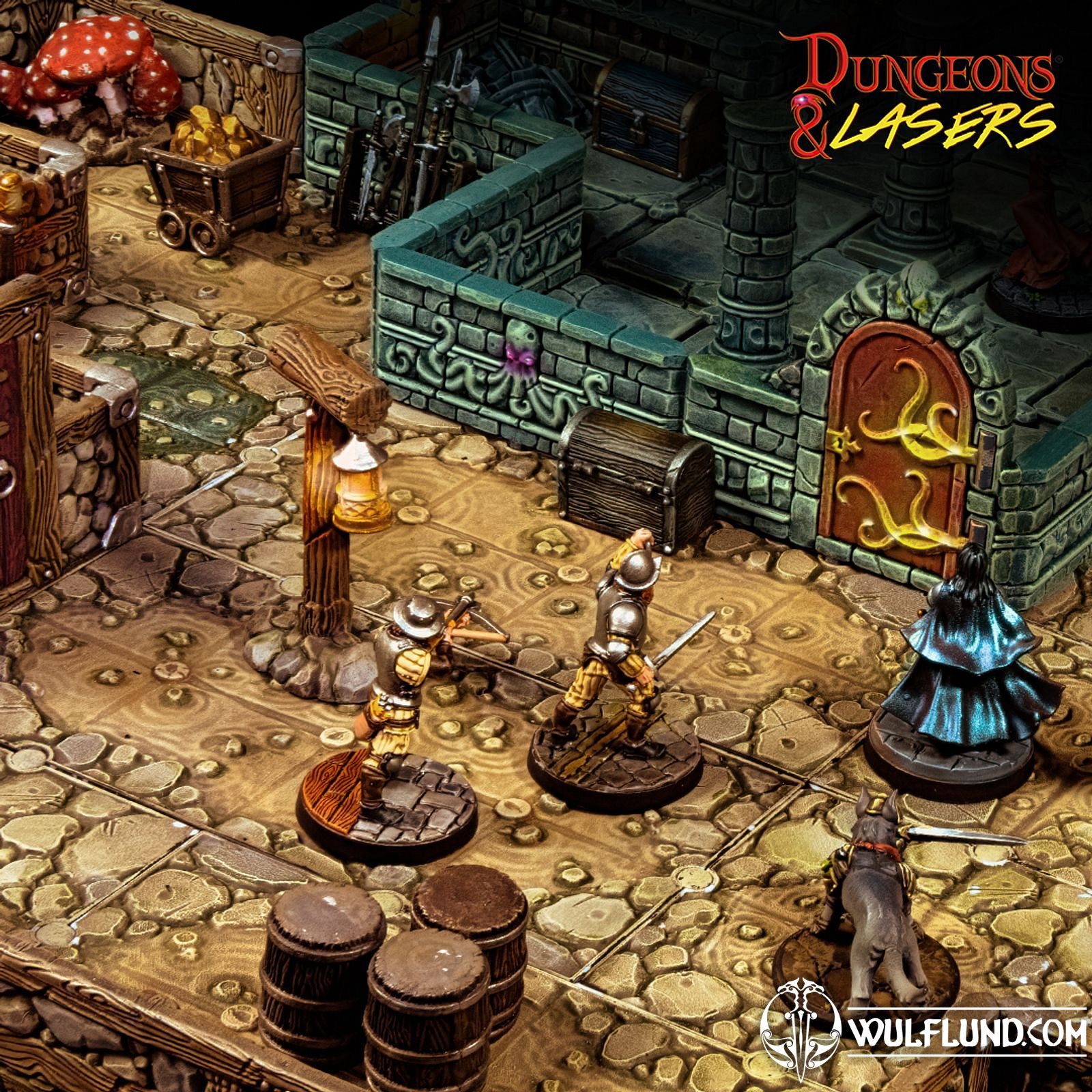 Dungeons & Lasers: Dwarven mine - Half-height Walls Archon Studio ...