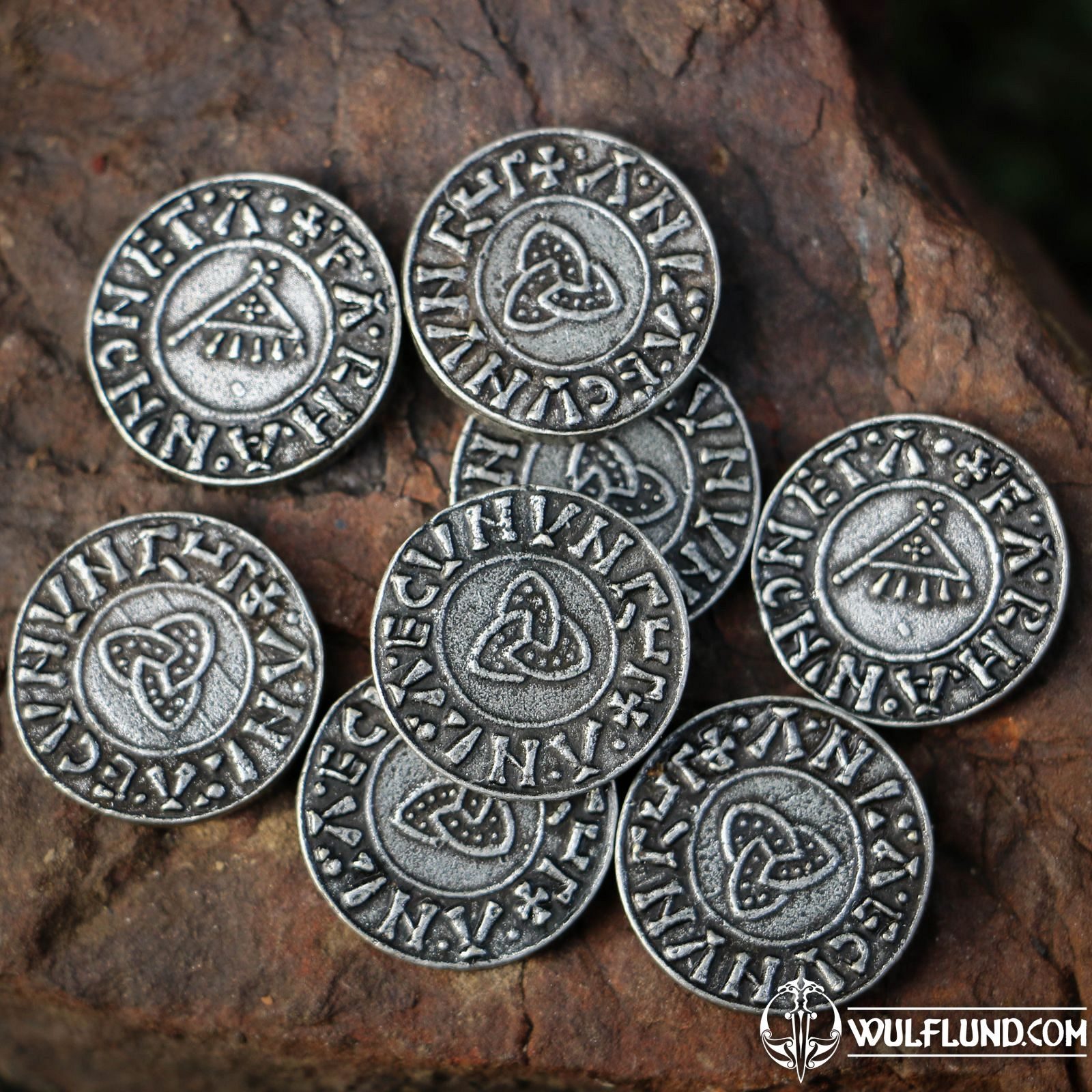 SIHTRIC II., Northumbria, approx. 940 Viking coin replica, zinc ...