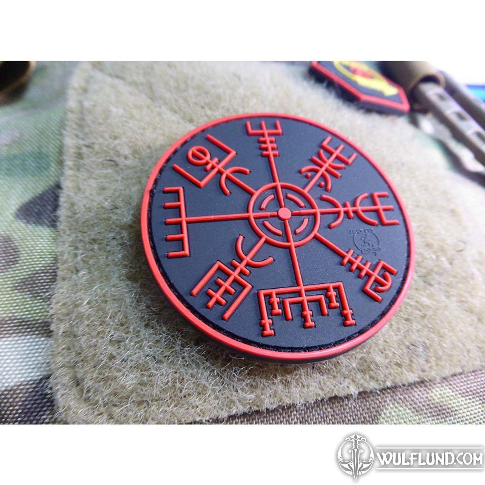 VEGVISIR VIKING COMPASS Patch, blackmedic military patches Accessories ...