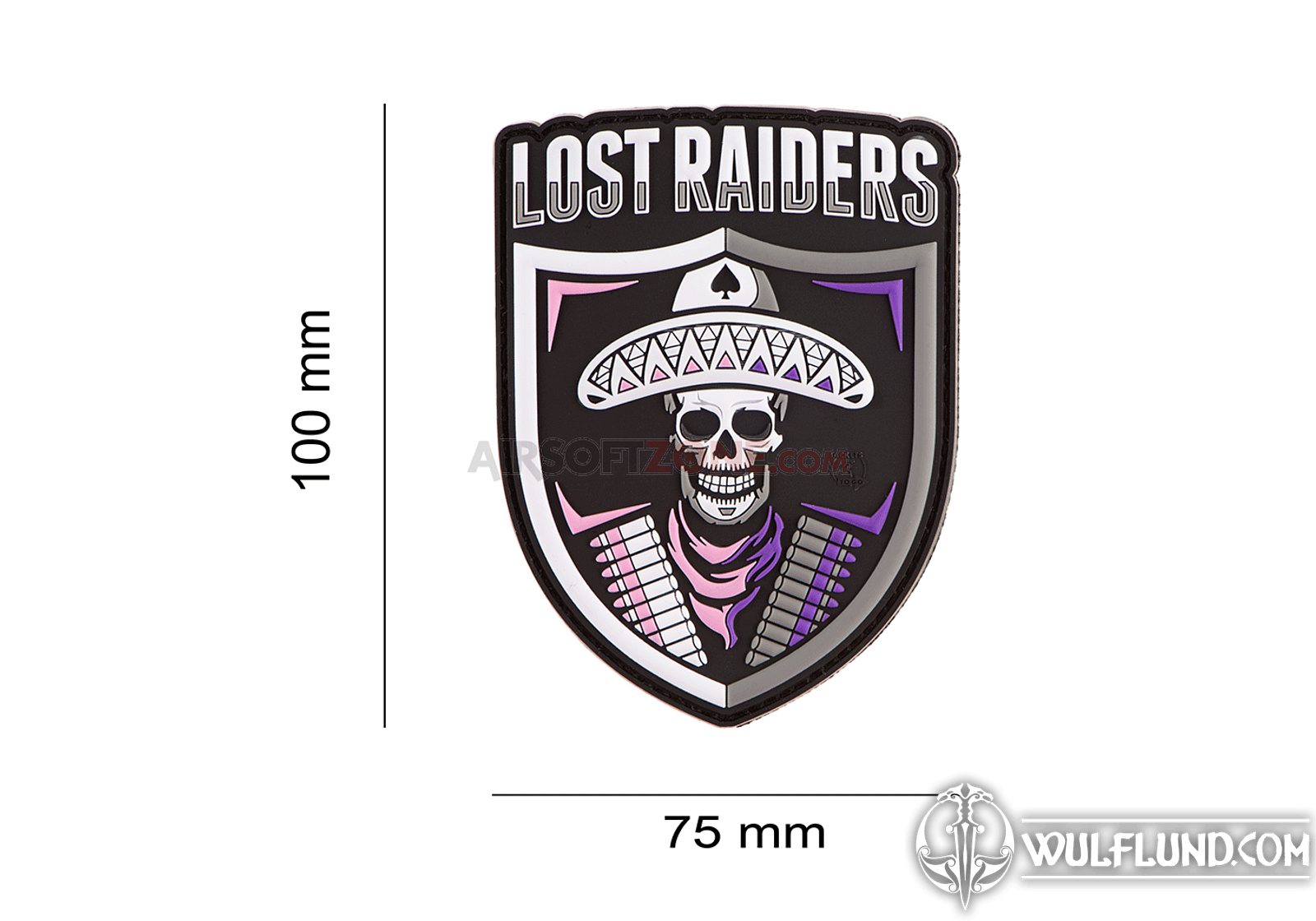 Lost Raiders PVC Patch military patches Accessories, Fashion Wulflund