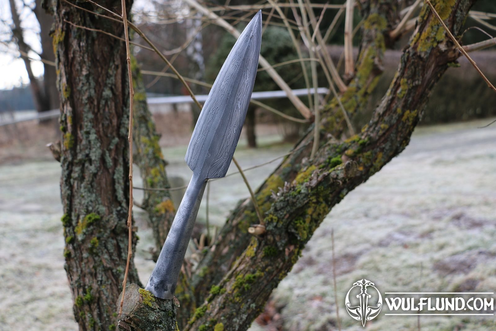 Lugh's spear, reproduction - Damascus steel, Arma Epona forge Arma ...