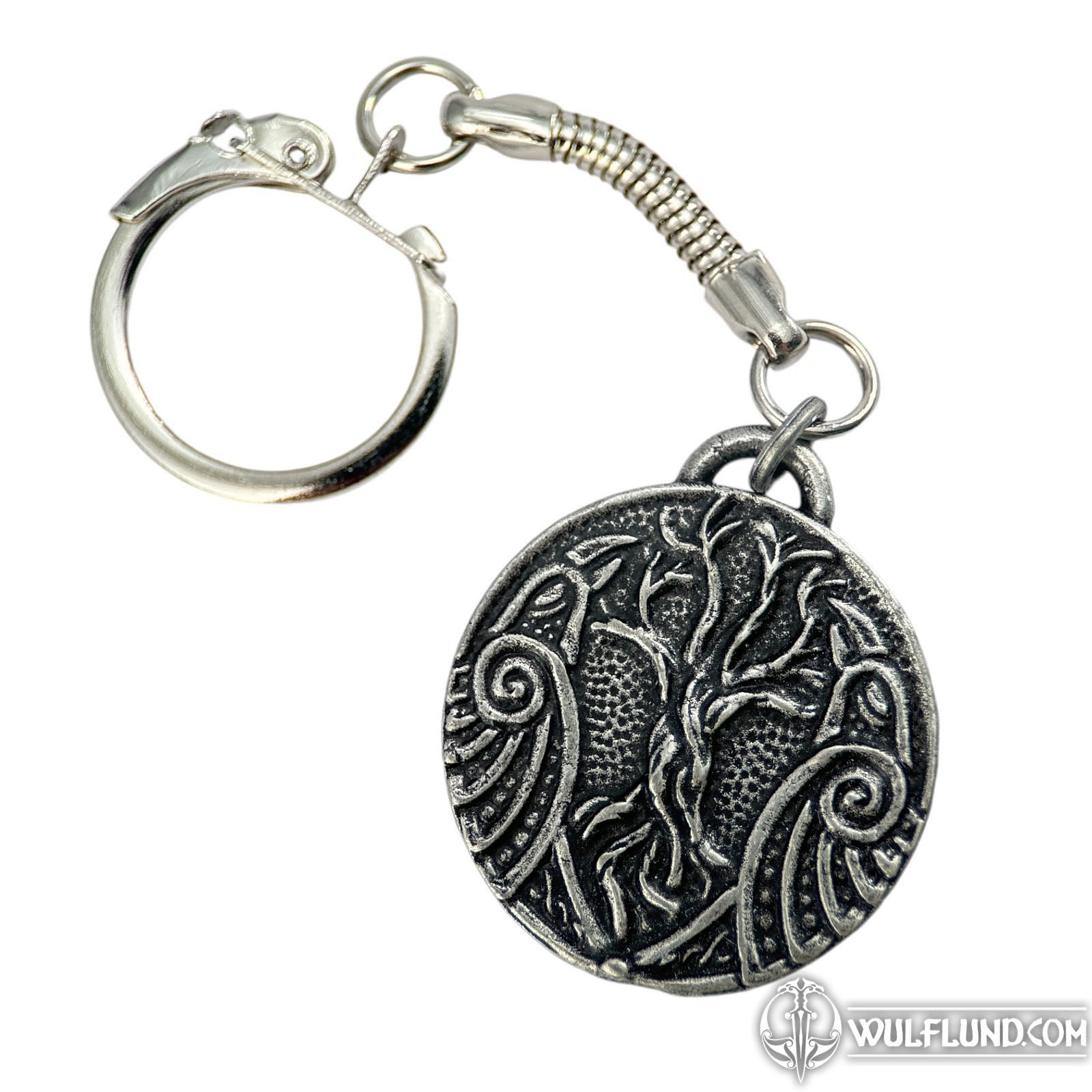 HUGINN and MUNINN, Viking keychain, zinc Drakkaria keychains Jewellery ...