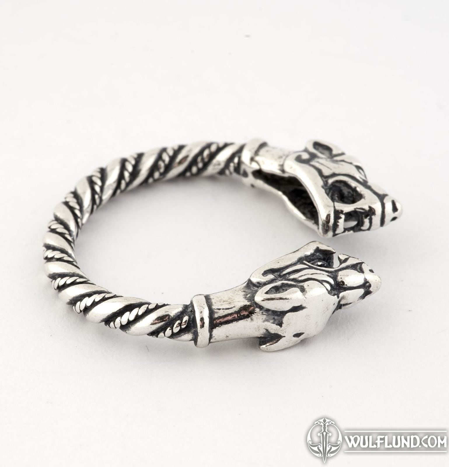 WOLF SILVER RING JEWELLERY Wulflund