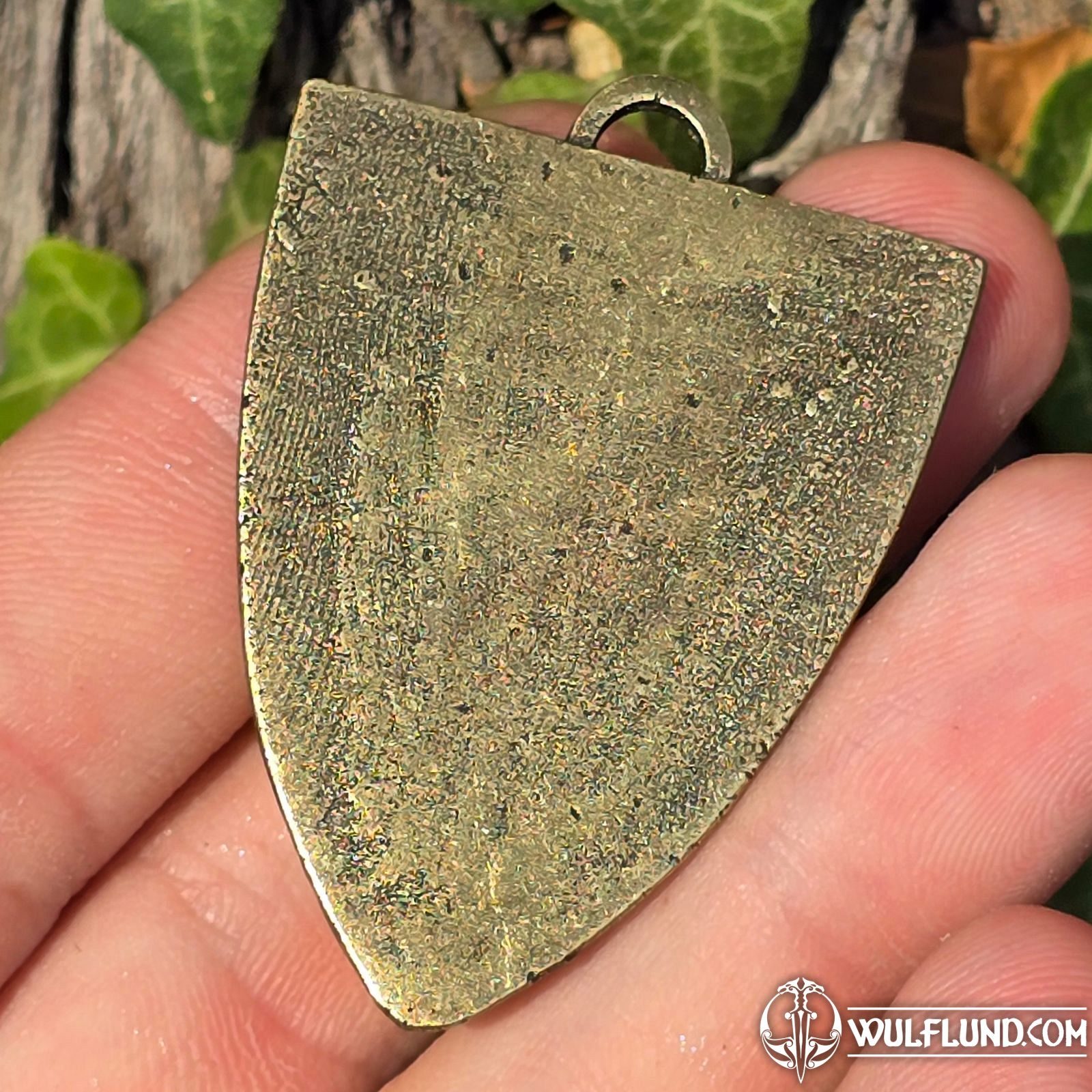 Lords of Talmberk, medieval shield, pendant, old brass Drakkaria ...