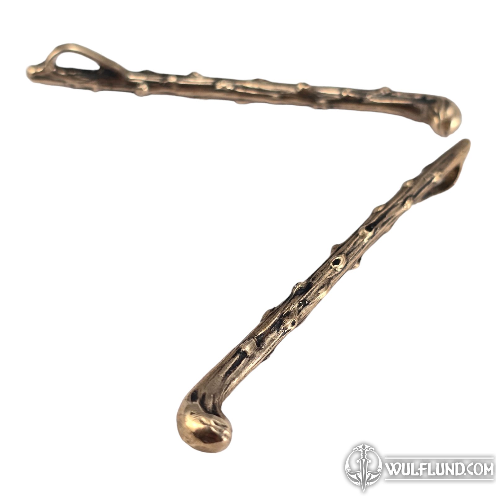 Shillelagh, Irish walking stick, pendant, bronze Drakkaria Irish Stick ...
