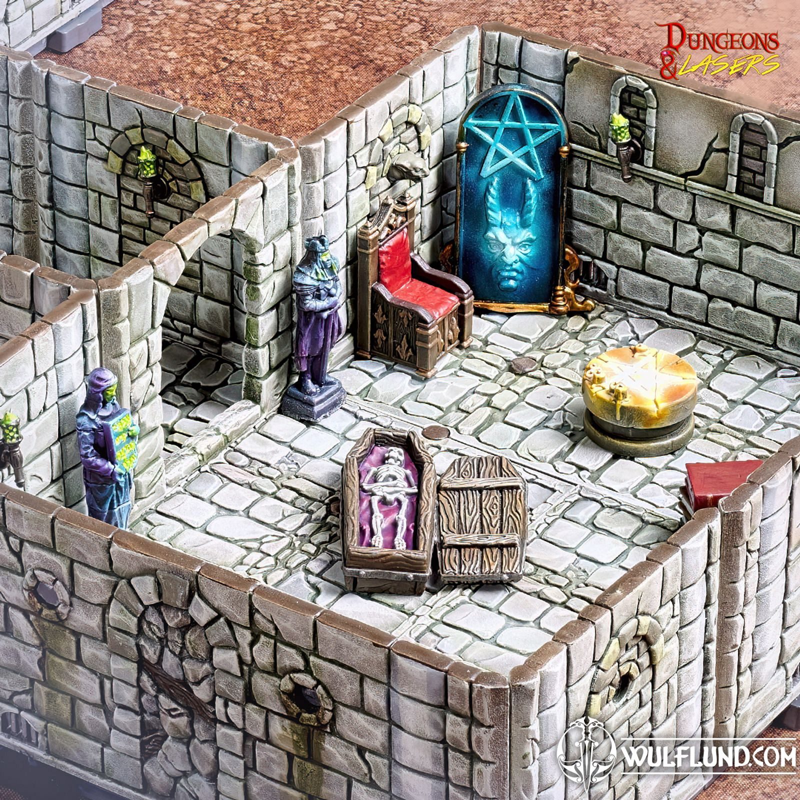 Dungeons & Lasers: Fantasy Starter Set Archon Studio Wargaming, Games ...