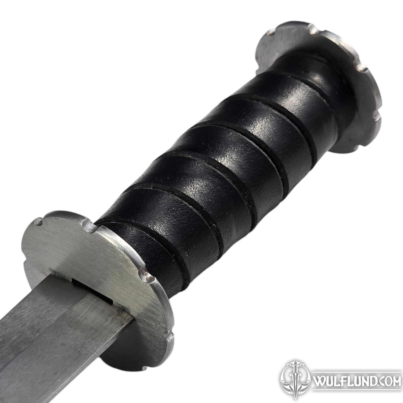 Rondel or Bollock dagger Kuttenberg, 14th century, blunt replica, black ...