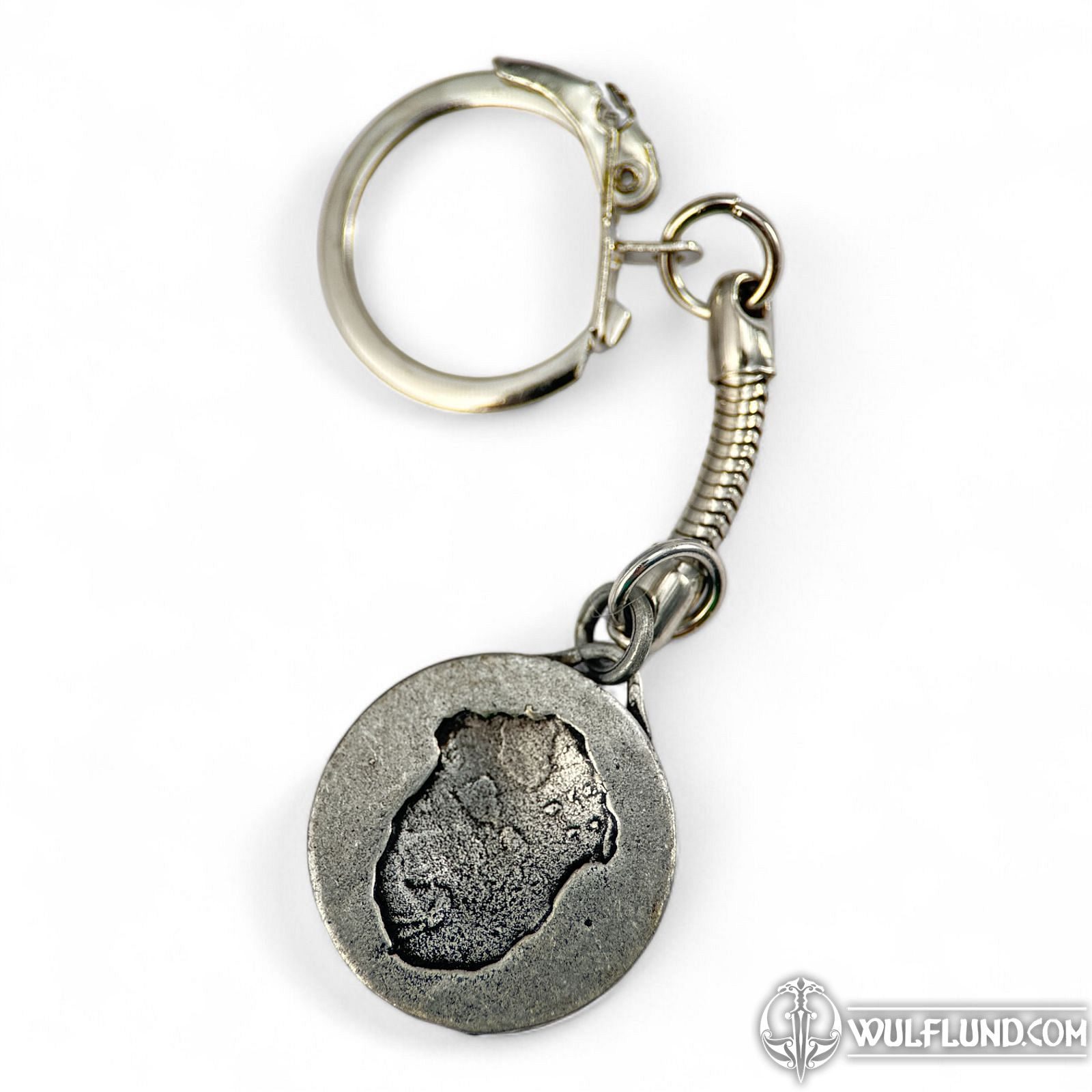 Zeus, Greek God, key ring zinc antique silver Drakkaria keychains ...