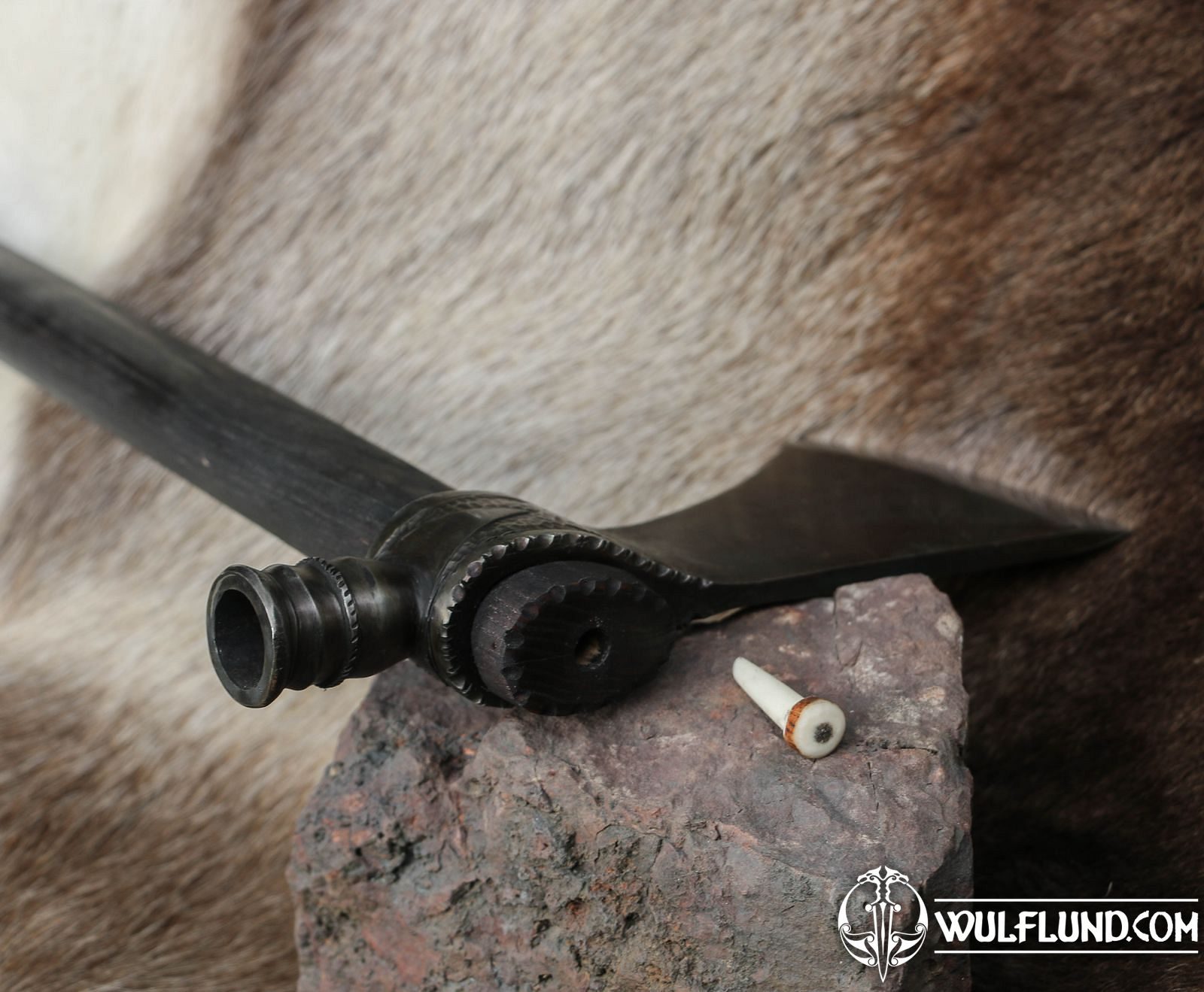 Smoking Pipe Tomahawk forged Drakkaria Axes Weapons Wulflund