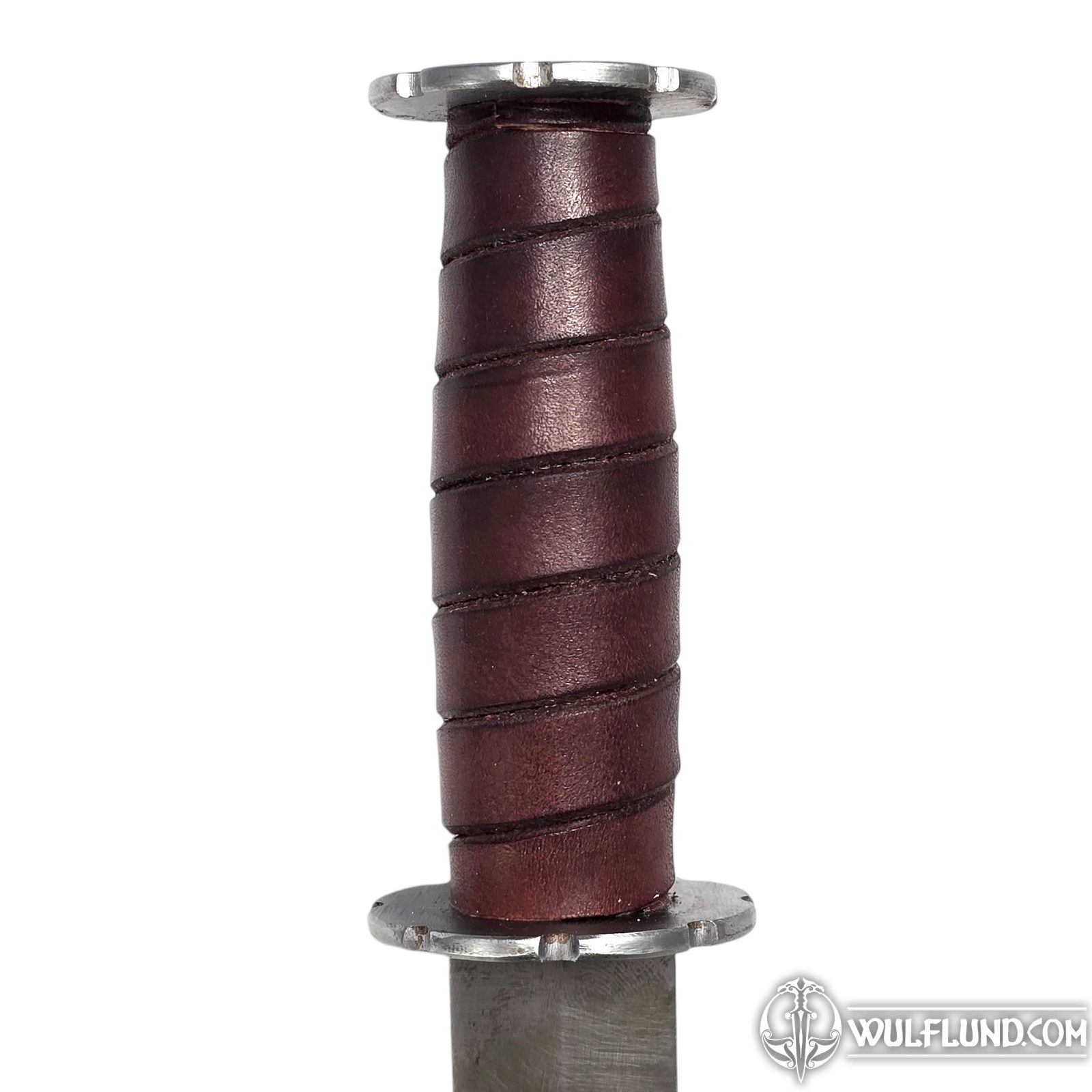 Rondel or Bollock dagger Kuttenberg, 14th century, blunt replica, brown ...