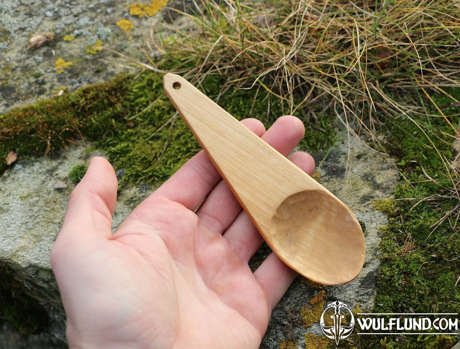 Carved SPOON, Bushcraft spoon Spoons Wooden tableware, Feasting Wulflund