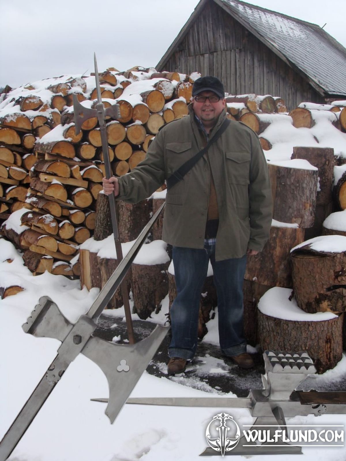 TWO HANDED GERMAN WAR HAMMER Drakkaria War hammers Weapons Wulflund