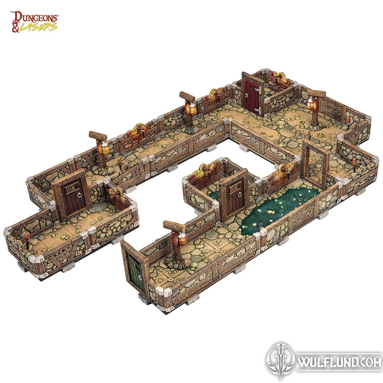 Dungeons & Lasers: Dwarven mine - Half-height Walls Archon Studio ...