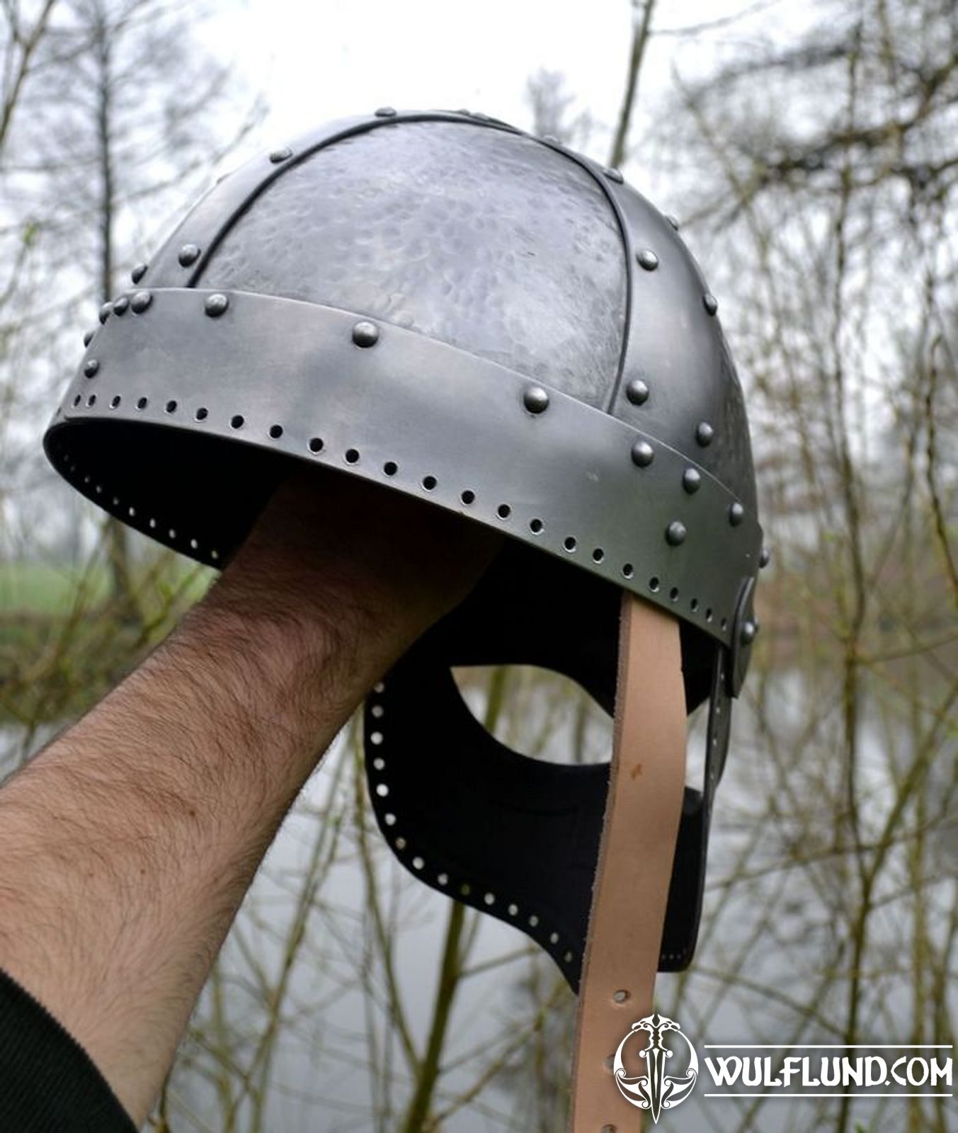 VÍGDÍS, viking helmet 1.5 mm Viking Helmets Helmets, Armour Wulflund