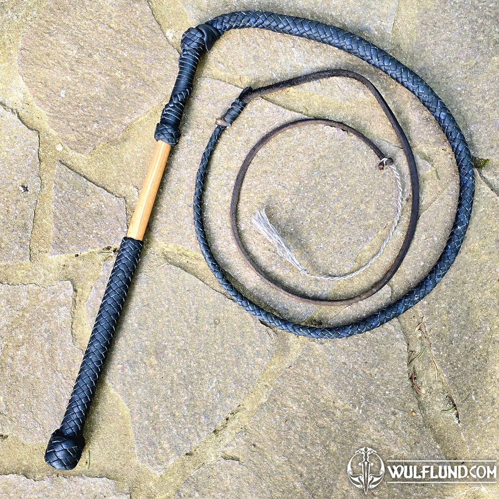 LEATHER WHIP, 250 cm keychains, whips, other Leather Products, Leather ...