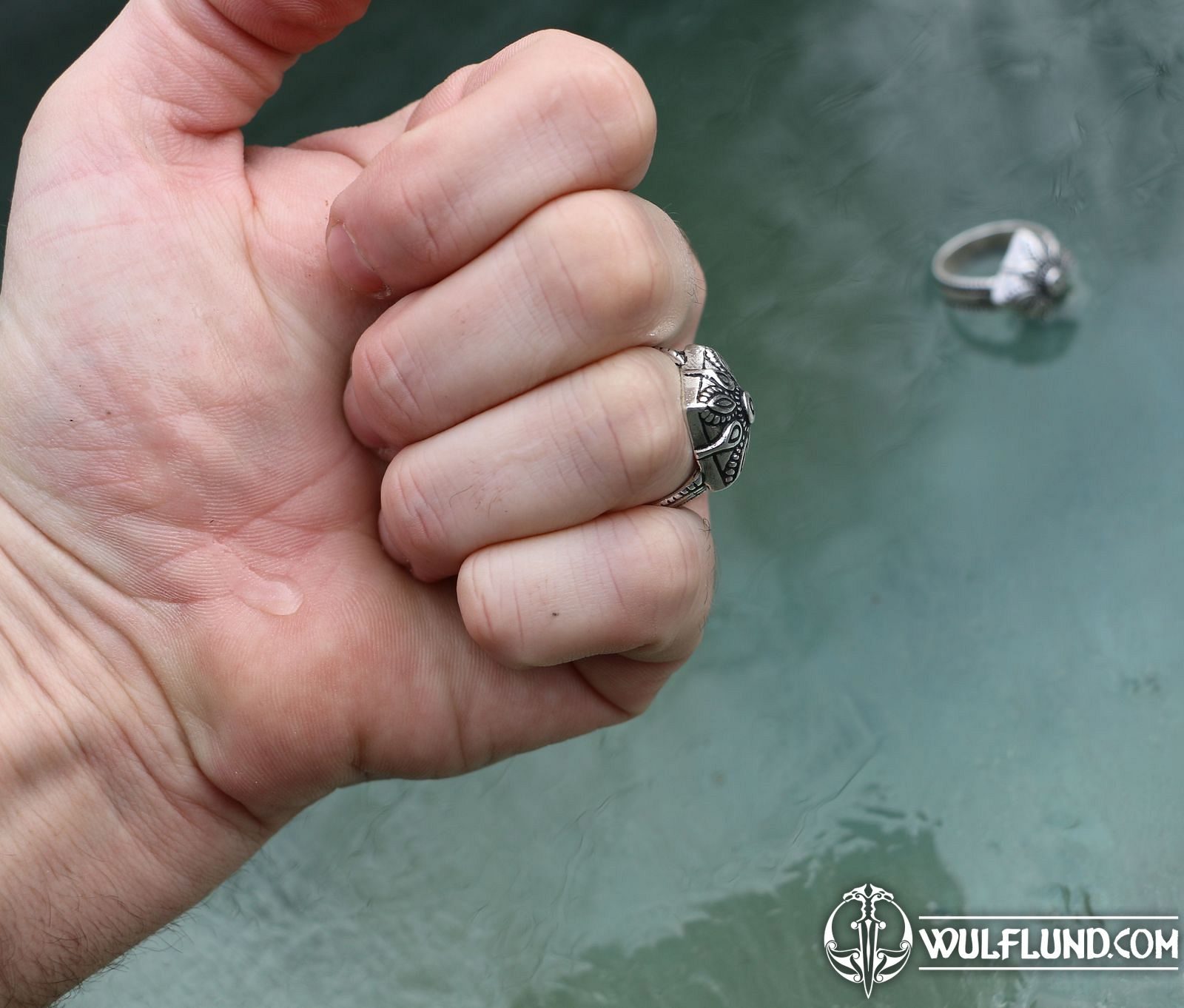 MITTELALTERLICHER RING, XII. Jahrhundert, Silber 925 13g Ringe Silber ...