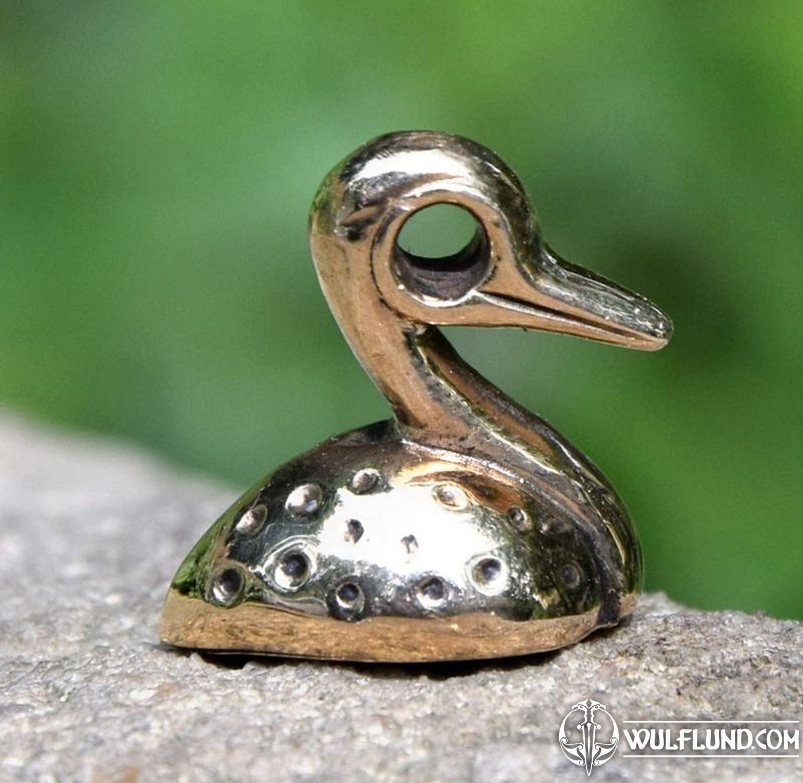 Celtic DUCK | Goose, pendant, Jewellery, replica Wulflund