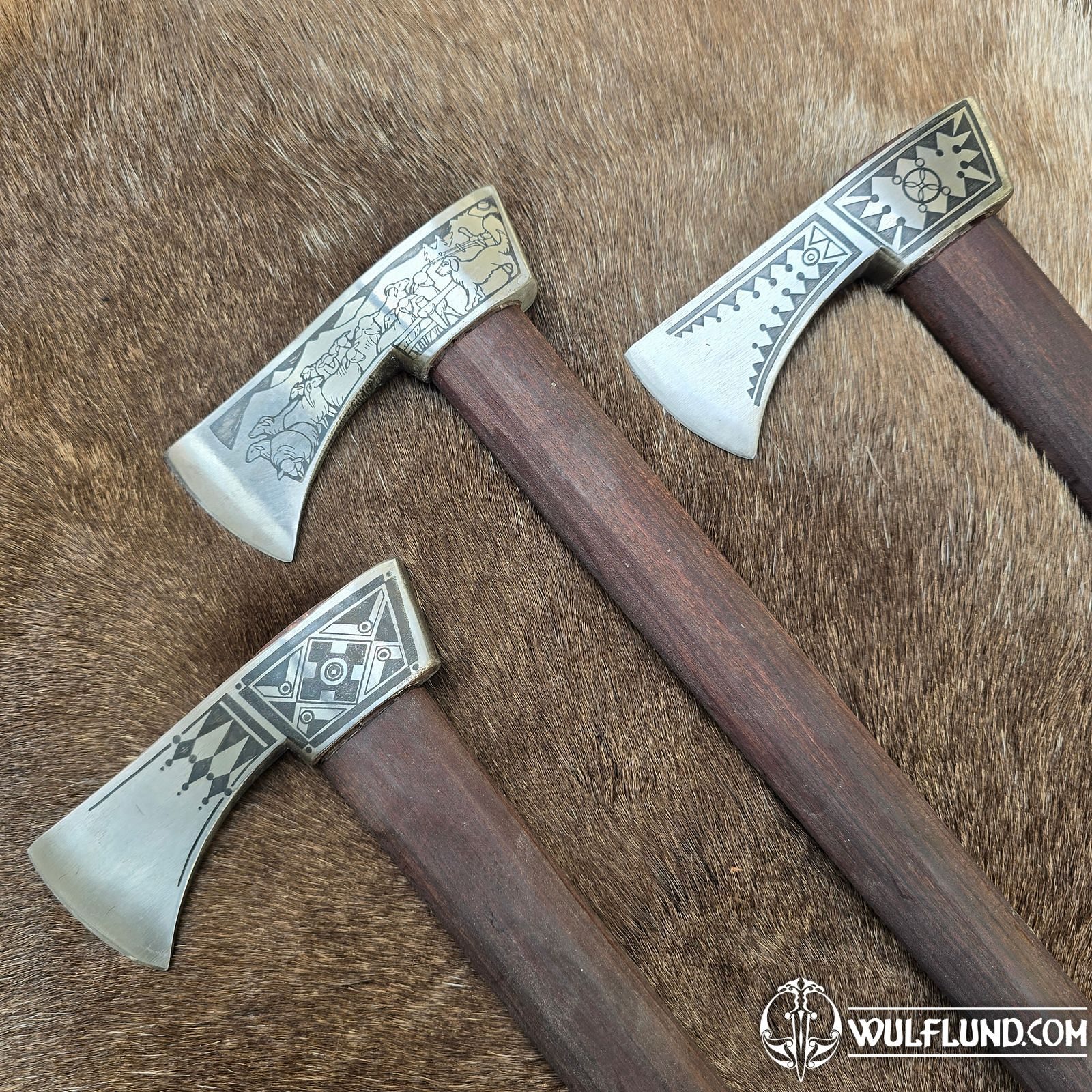 Wallachian, shepherd's axe from the Carpathians Drakkaria Axes Weapons ...
