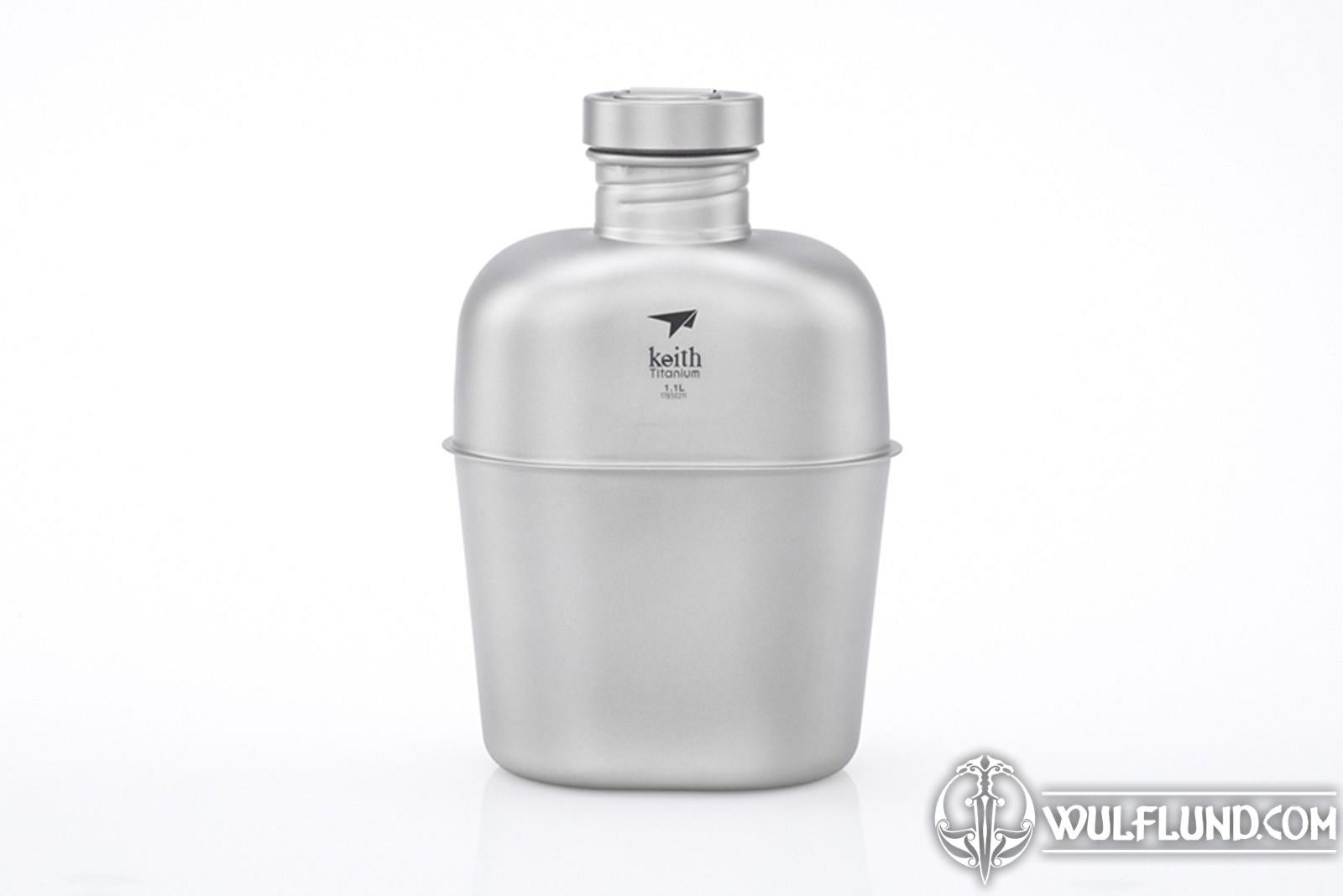 Ti3060 Titanium Canteen Mess Kit Titanium equipment Bushcraft, Camping ...