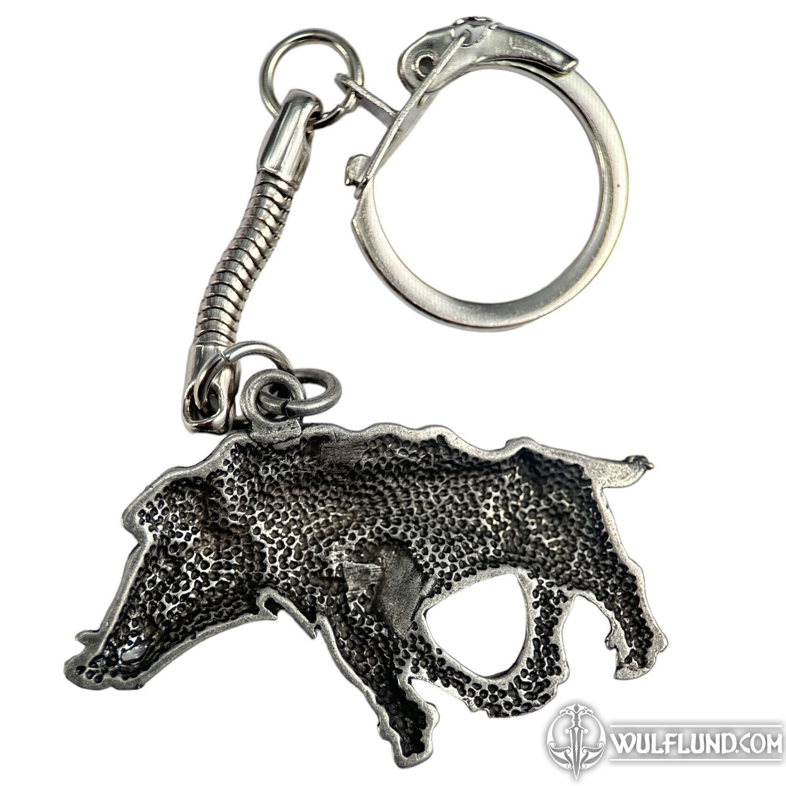 Scottish Boar, key chain Drakkaria keychains Jewellery Wulflund