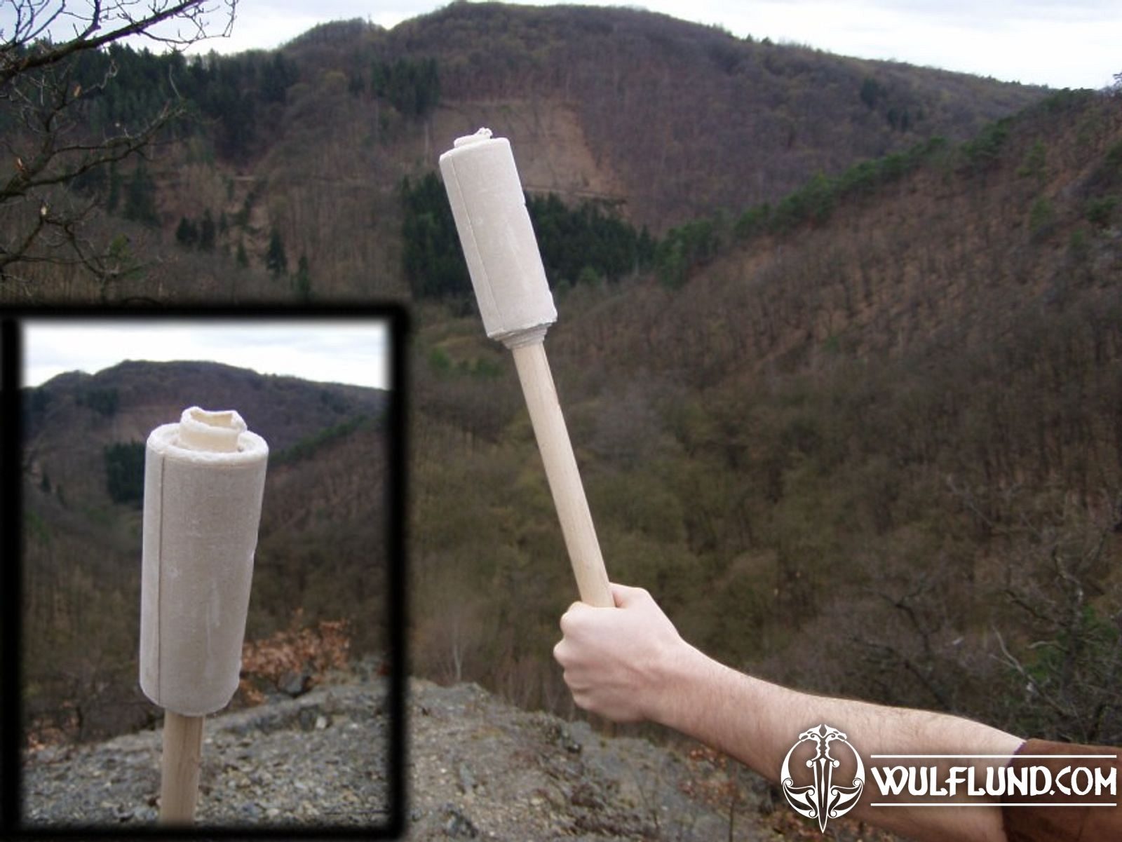 MEDIEVAL TORCH - LINK - CRESSET - FLARE-UP Wulflund