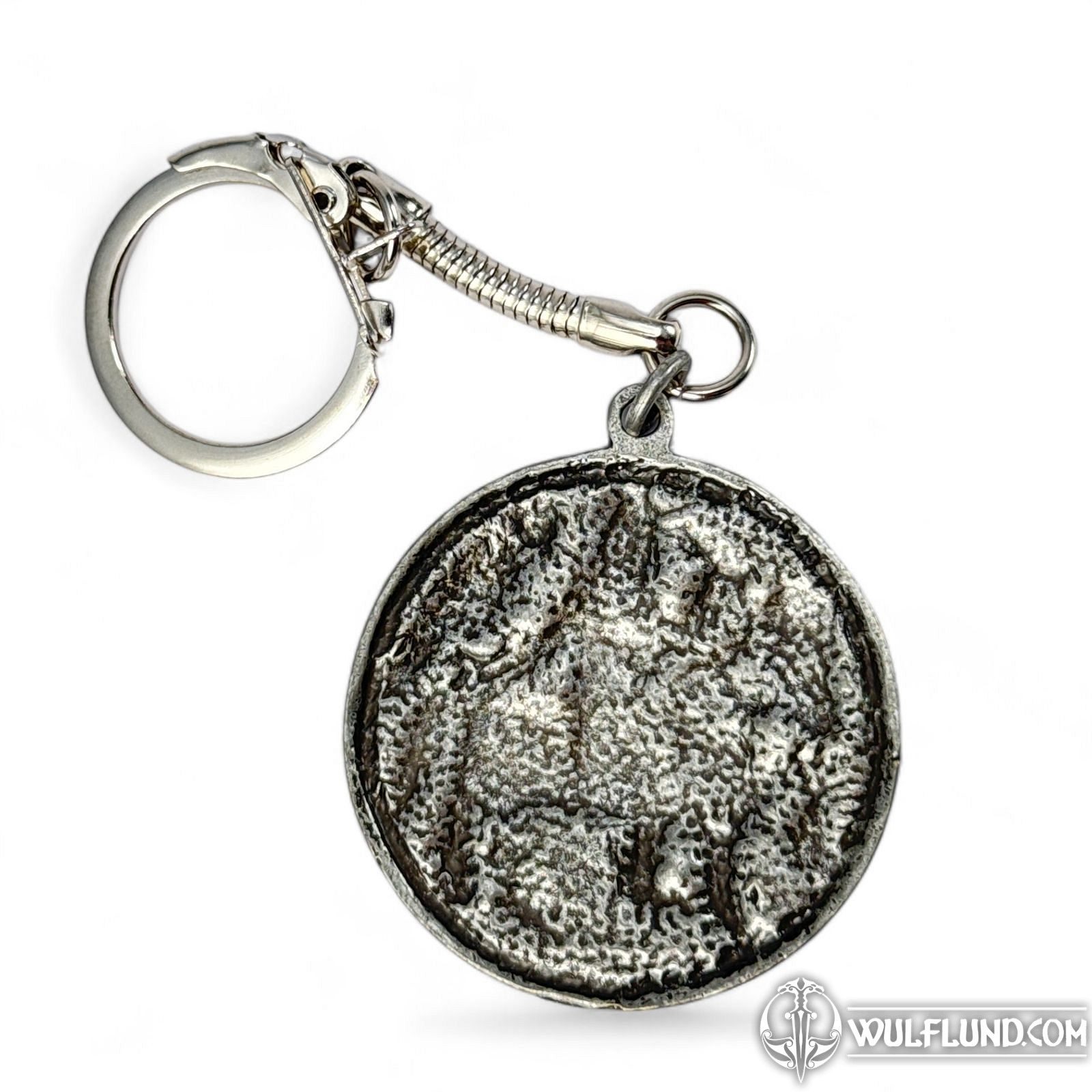 Sokolnik Velka Morava, keyring zinc antique silver Drakkaria keychains ...