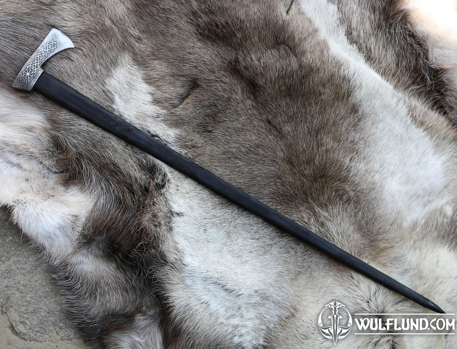 SHEPHERD'S AXE, etched Carpathian axe Drakkaria Axes Weapons Wulflund