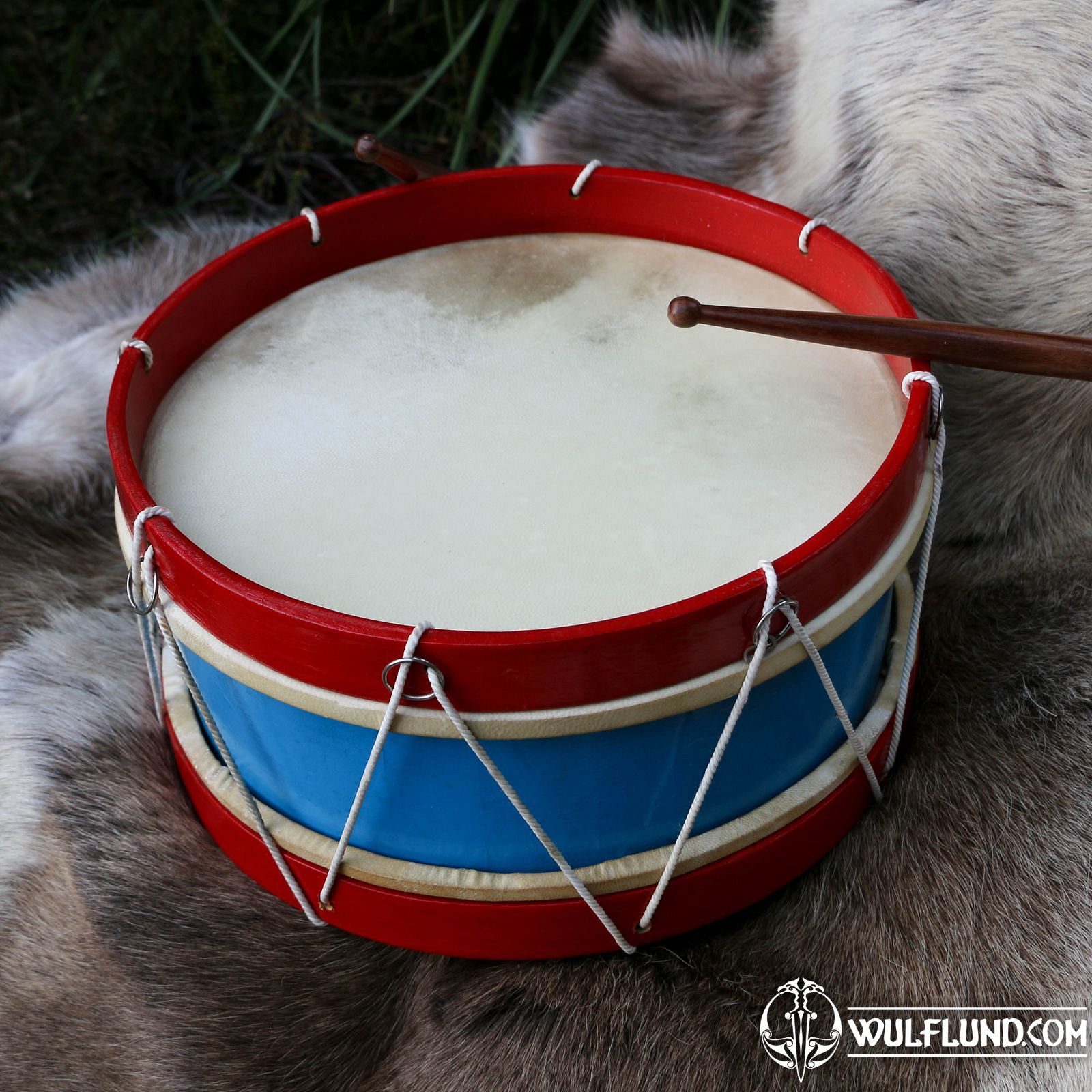 MEDIEVAL DRUM with mallets Drakkaria Drums Music instruments, Camping ...