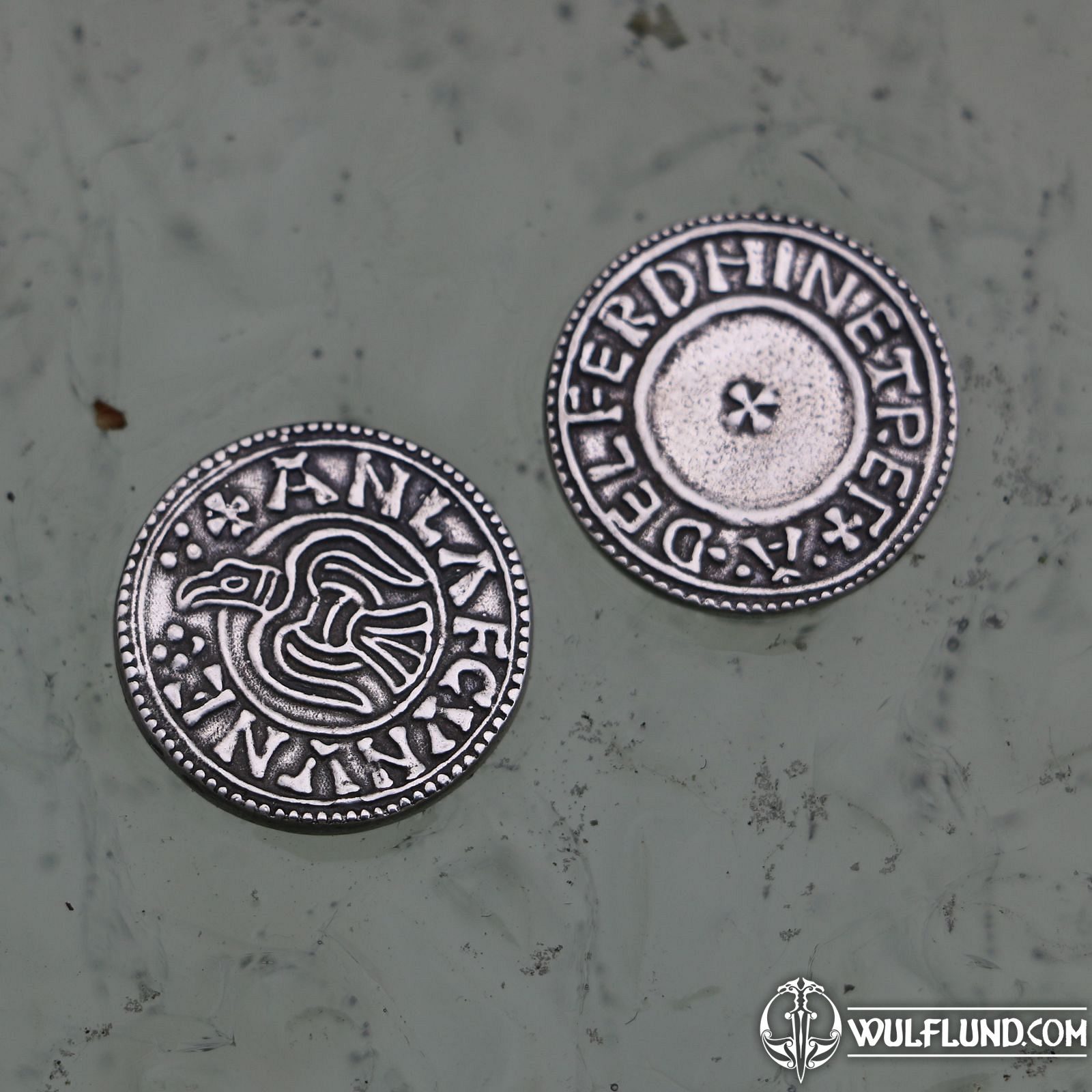RAVEN PENNY Anlaf Guthfrithsson, Northumbira viking coin, replica ...