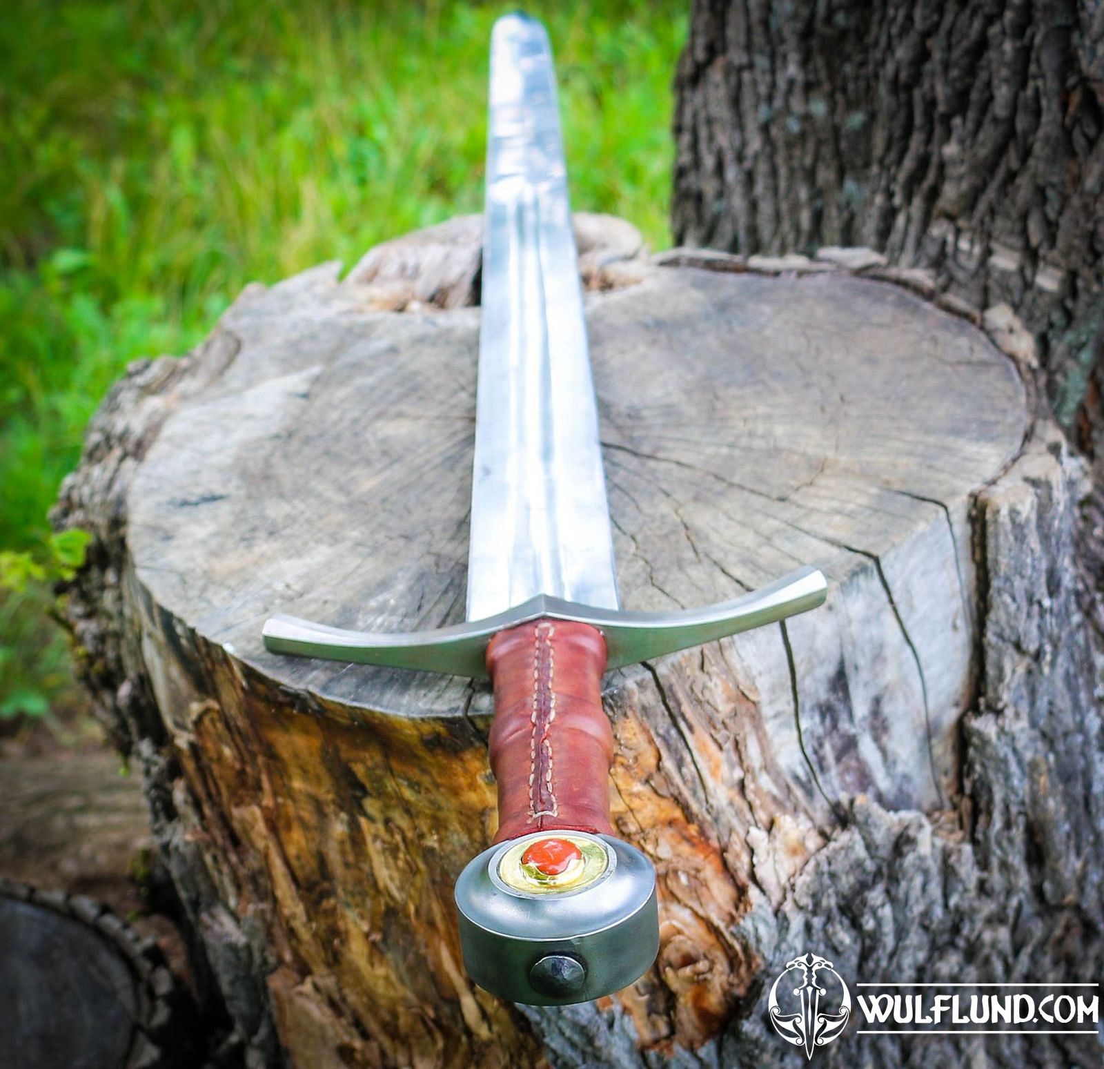 CAROLUS REX, medieval sword forged, sharp replica Drakkaria Medieval swords Swords, Weapons Wulflund