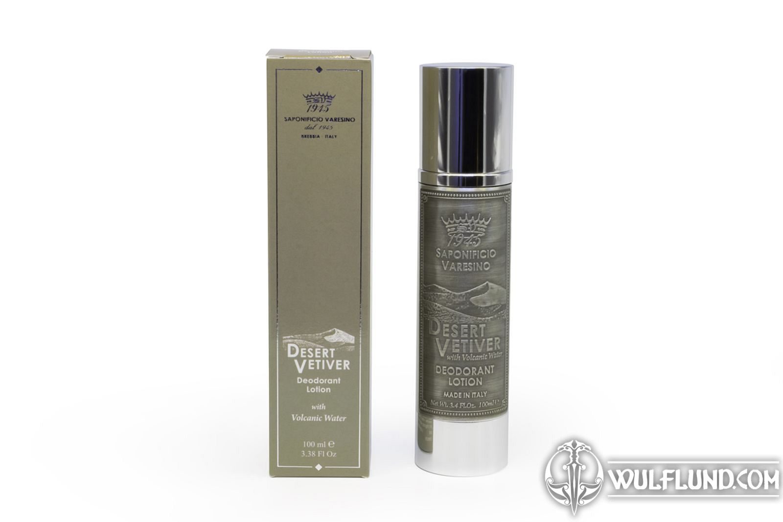 Desert Vetiver Deodorant 100ml Italy Perfumes Wulflund