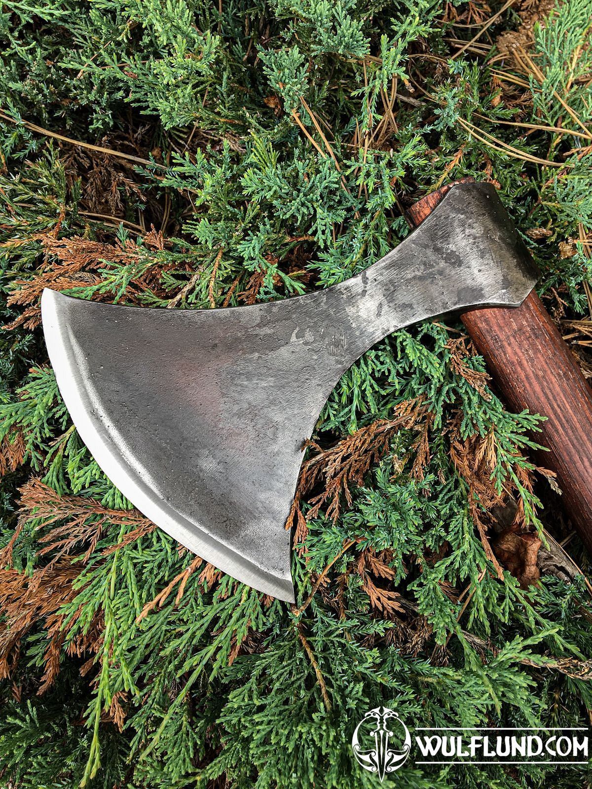 SKJALDBORG, Forged Viking Axe Drakkaria Axes Weapons Wulflund