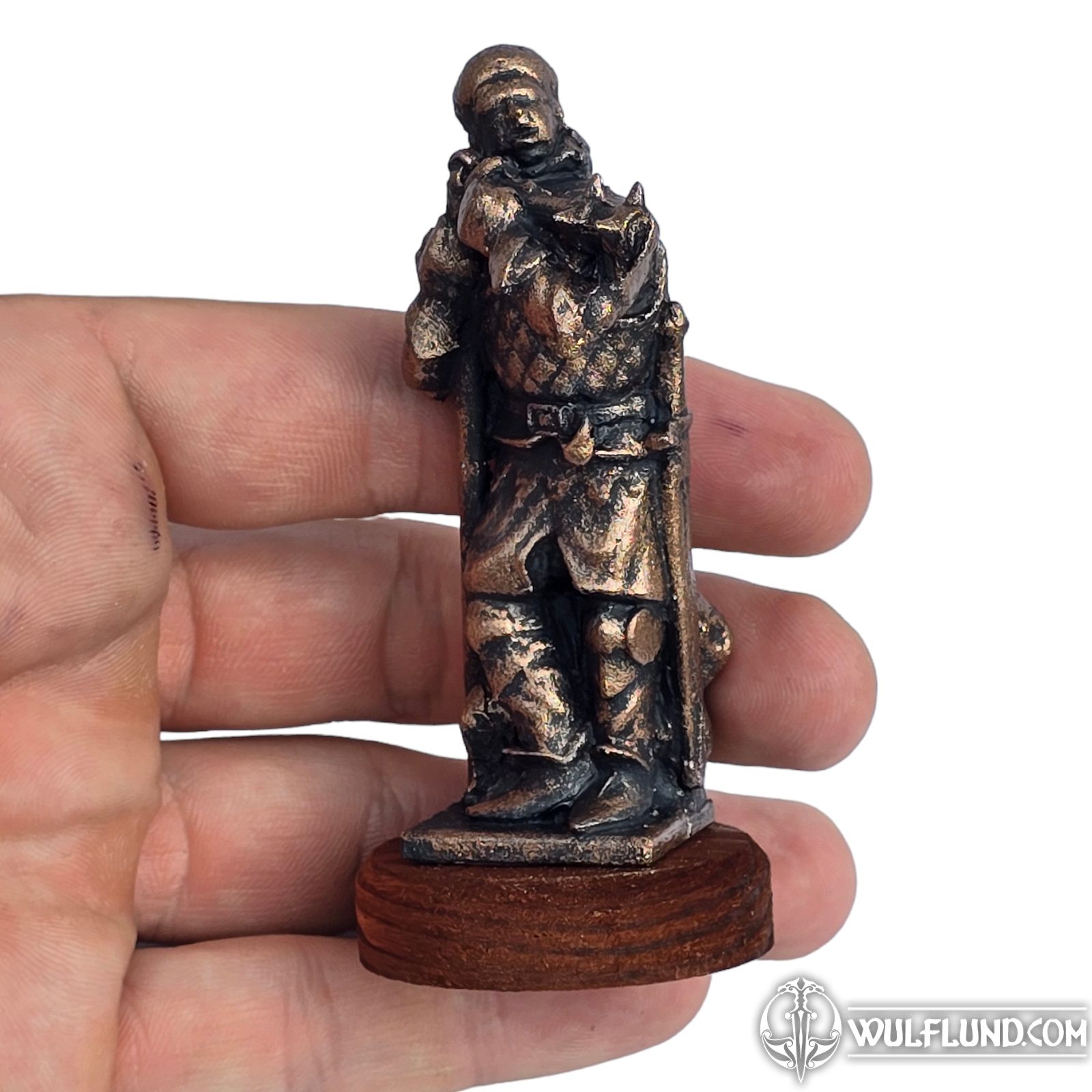 HUSSITE WARRIOR, miniature Figury slavic statues, Bohemia, Moravia ...